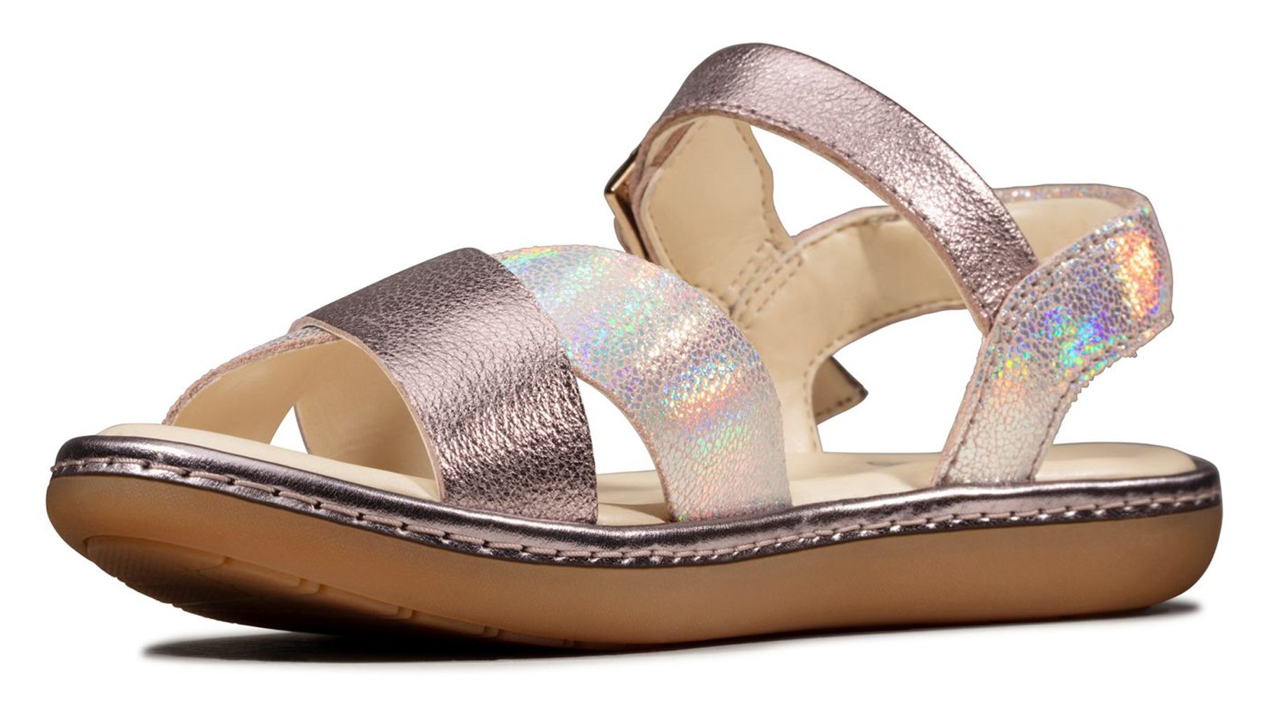 Clarks Skylark Pure Kid Pink 26148988 - Girls Sandals - Humphries Shoes