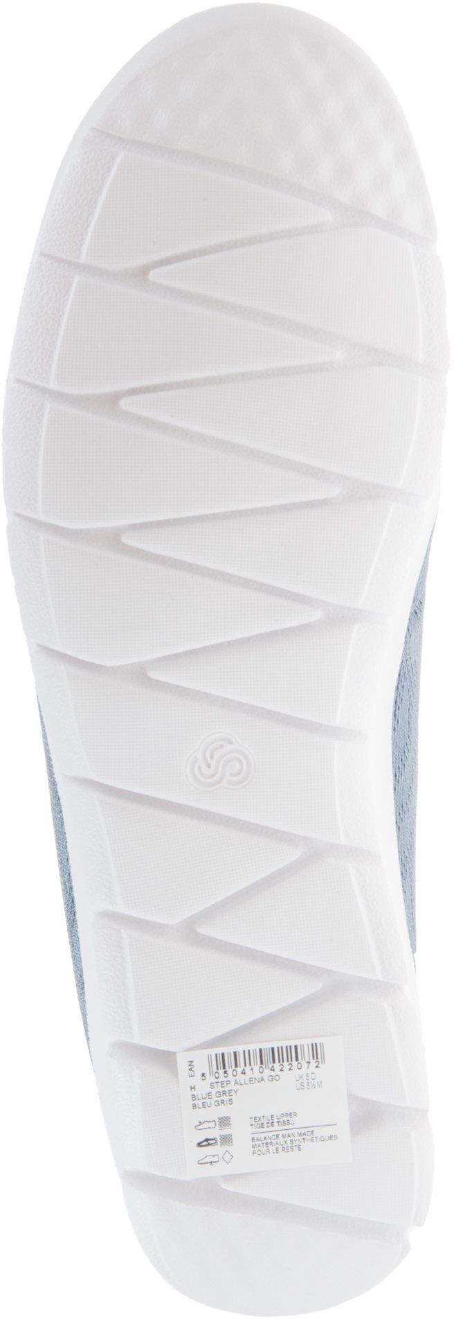 Clarks Step Allena Go Blue Grey 26150479 - Everyday Shoes - Humphries Shoes