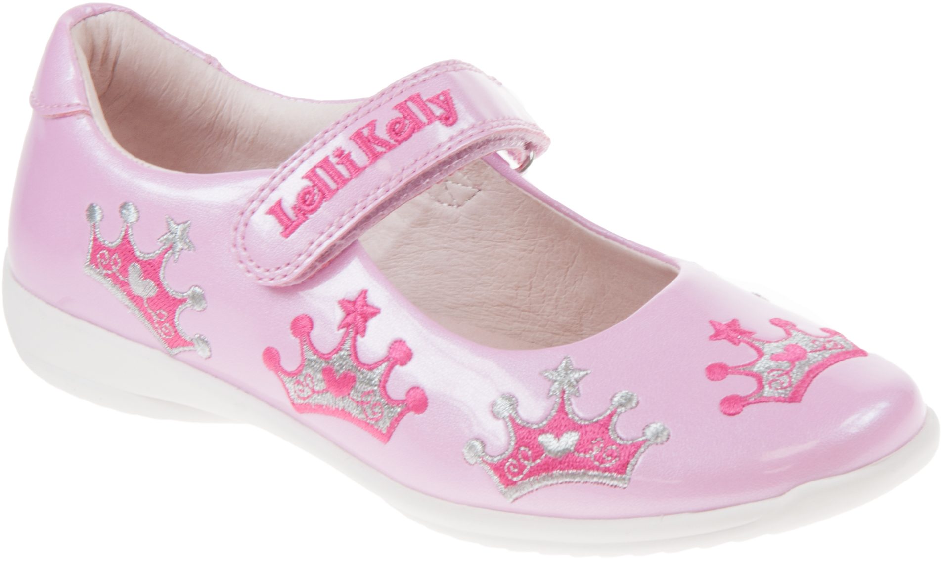 Lelli Kelly Princess Crown Pink Pearled LK1760 - Girls Shoes ...
