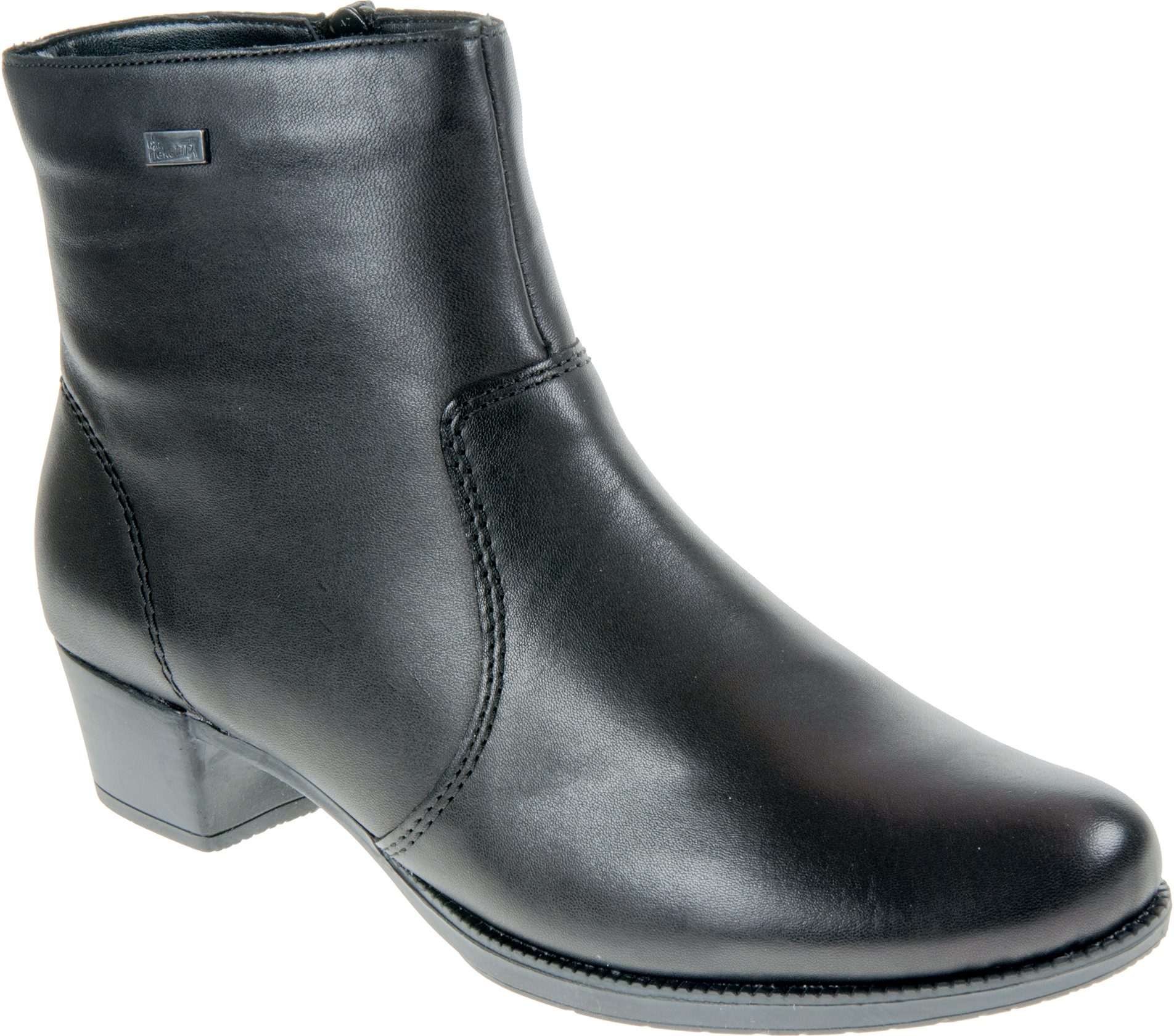 Rieker Eleanor Tex Black 76670-00 - Ankle Boots - Humphries Shoes