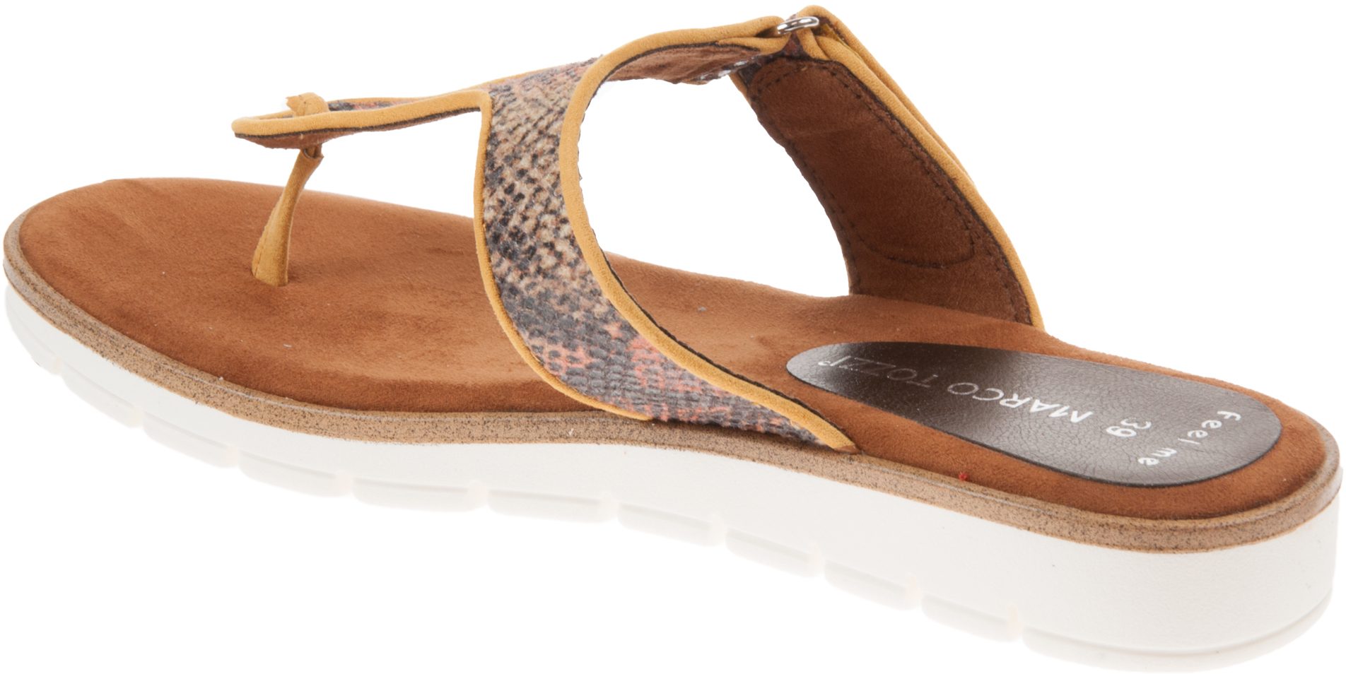 Marco Tozzi 27101-24 Saffron Multi 27101-24 684 - Toe Post Sandals ...
