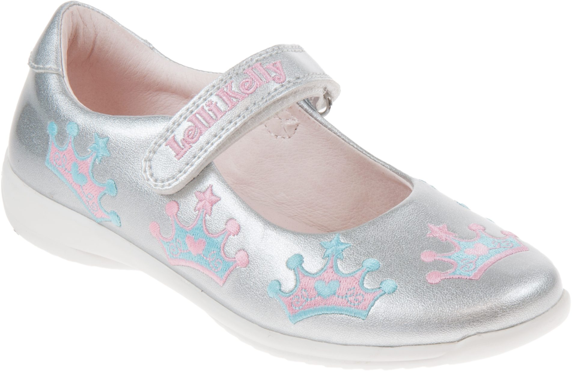Lelli Kelly Princess Crown Silver Metallic LK1760 - Girls Shoes ...