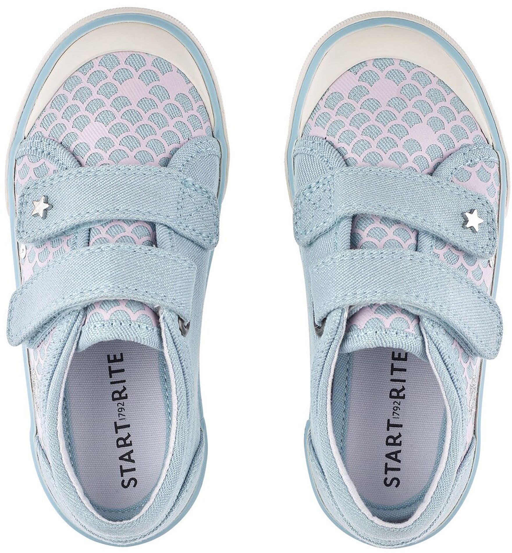 Start-Rite Magic Blue Glitter Mermaid 6176_2 - Girls Canvas Styles ...