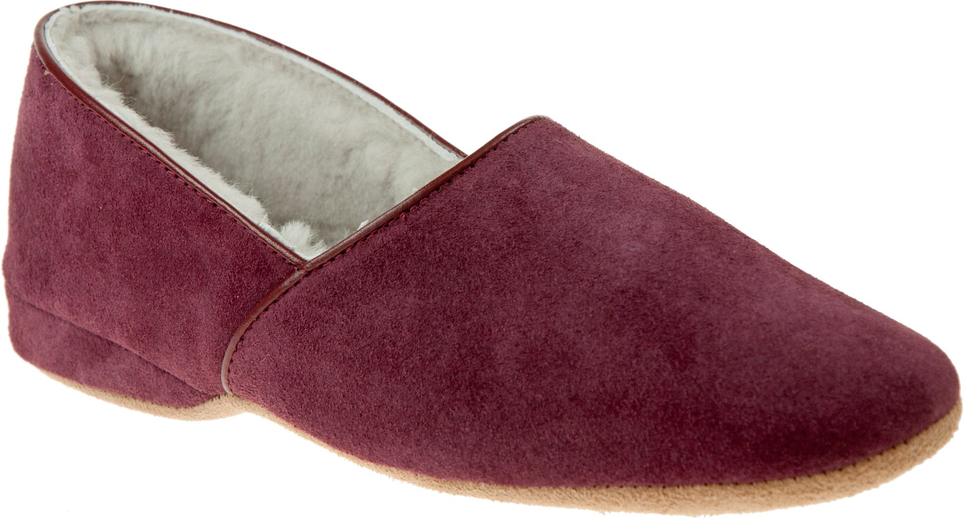 Draper of Glastonbury Anton Wine 22618 - Full Slippers - Humphries Shoes