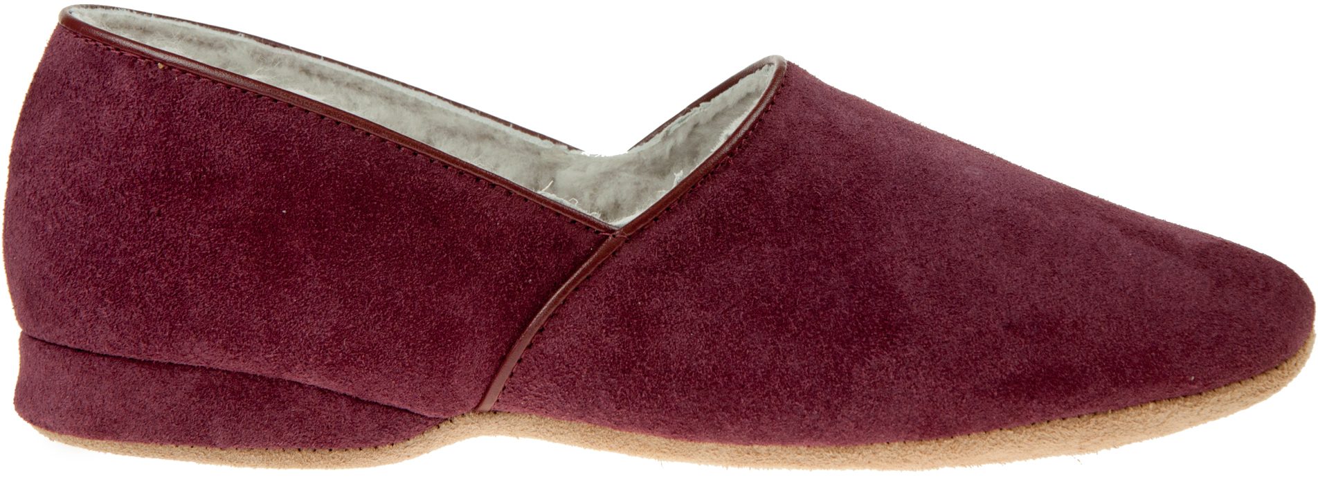 Draper of Glastonbury Anton Wine 22618 - Full Slippers - Humphries Shoes