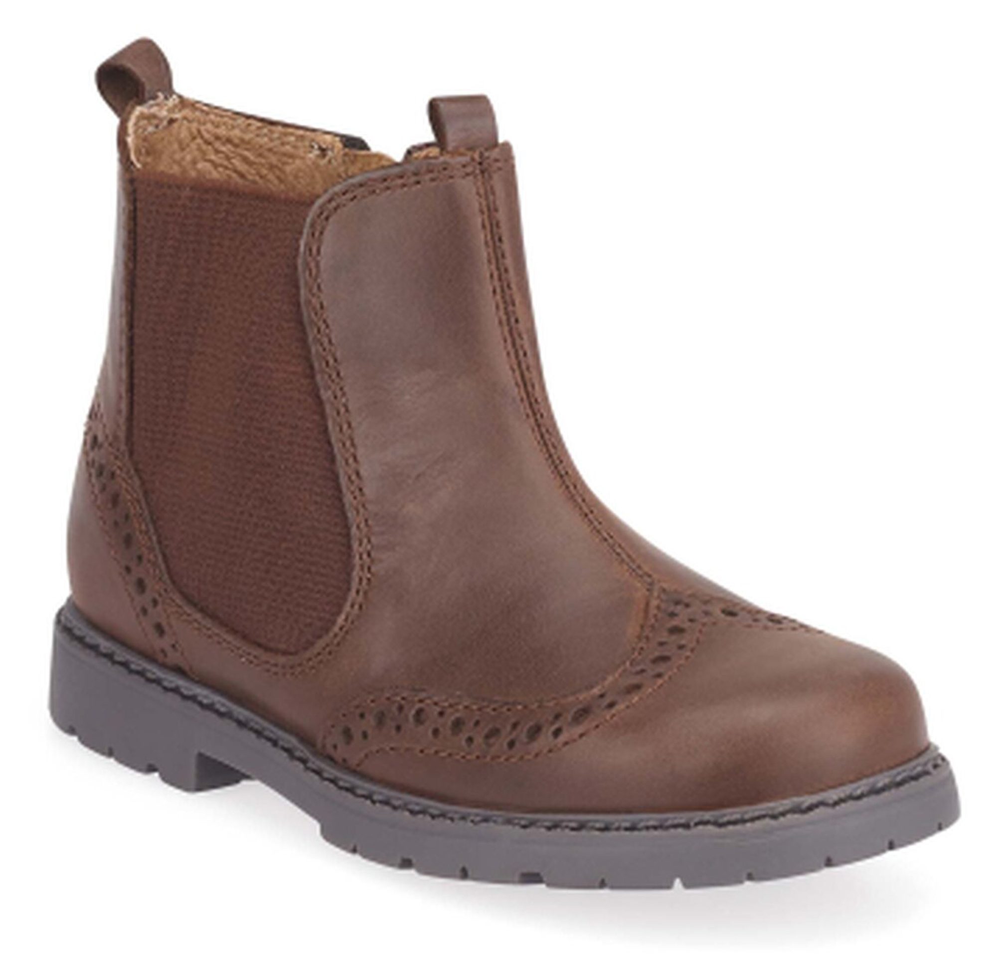 Start-Rite Chelsea Brown Leather 1727_0 - Boys Boots - Humphries Shoes