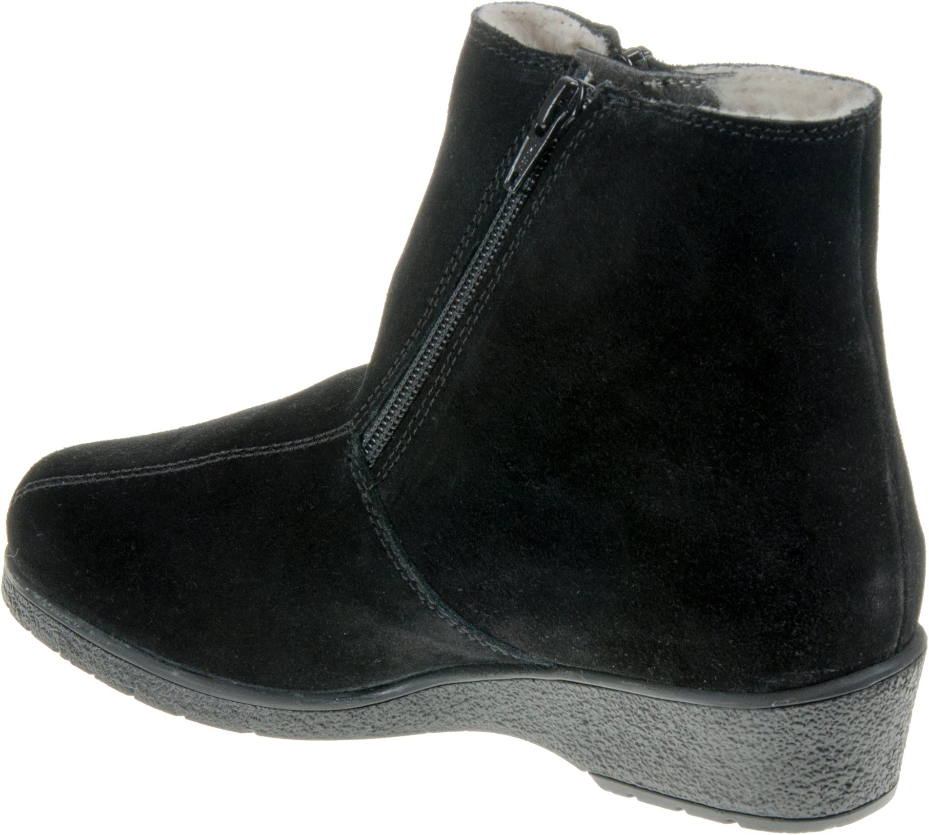 Draper of Glastonbury Cambridge Black Suede 11720 - Ankle Boots ...