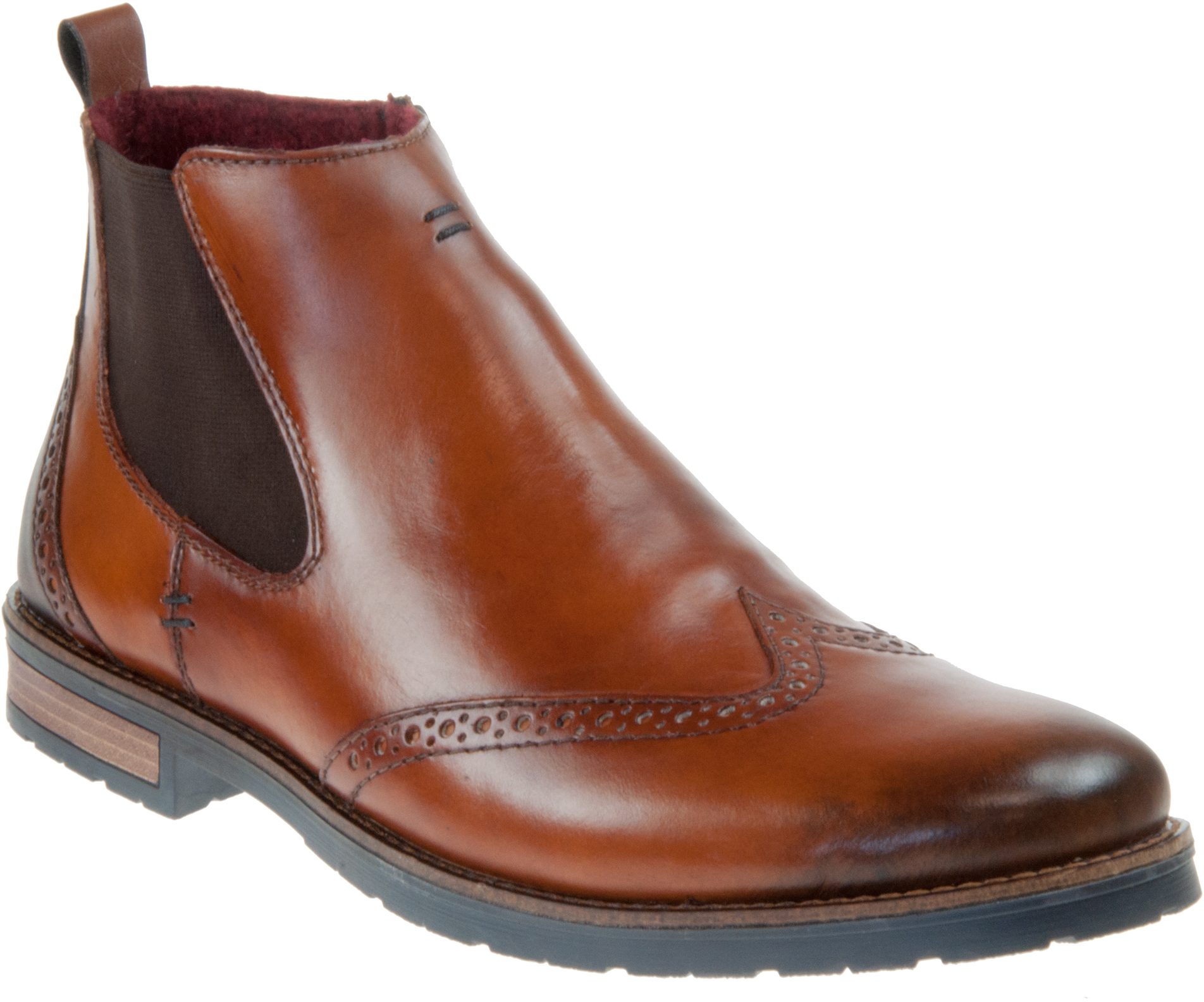 Rieker Dustin Chelsea Brown 34660-24 - Casual Boots - Humphries Shoes