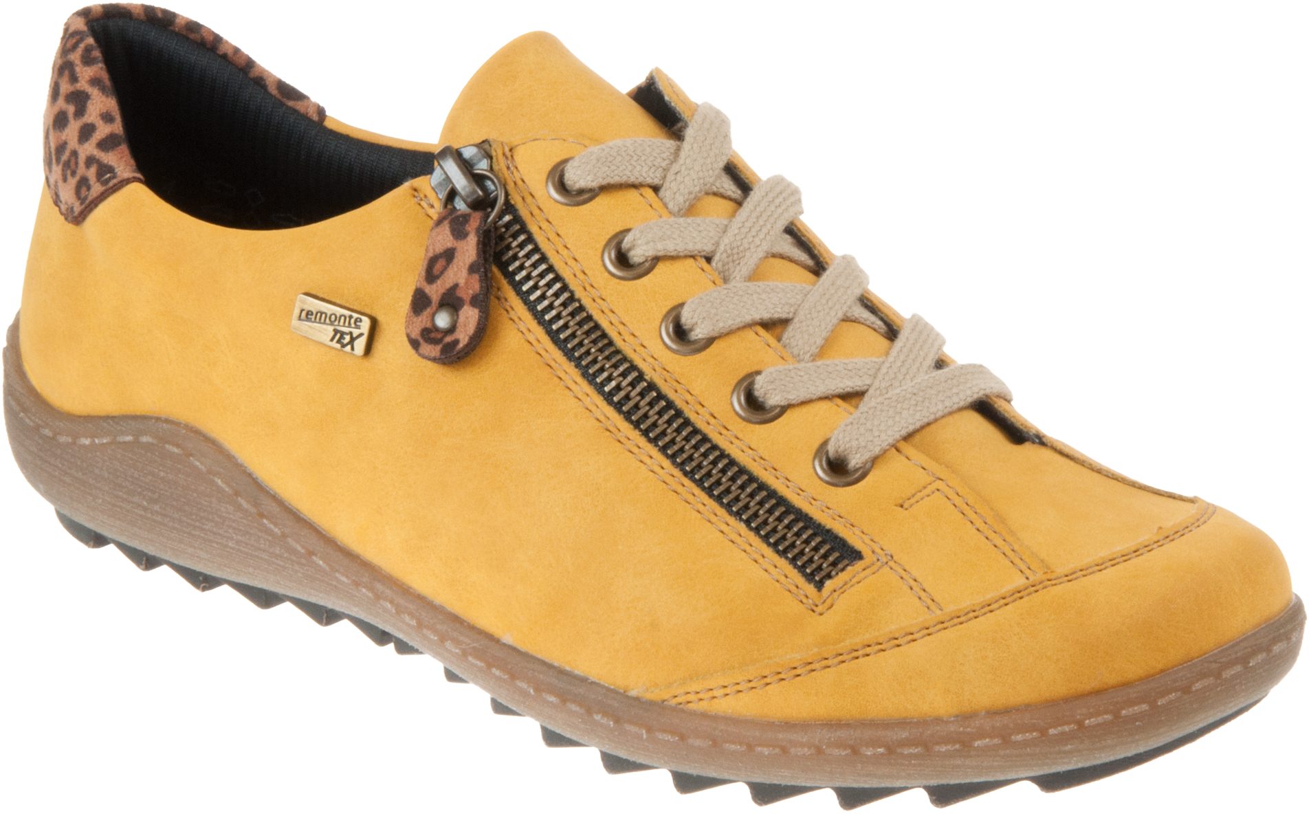 Remonte Liv Shoe Yellow R1402-68 - Everyday Shoes - Humphries Shoes