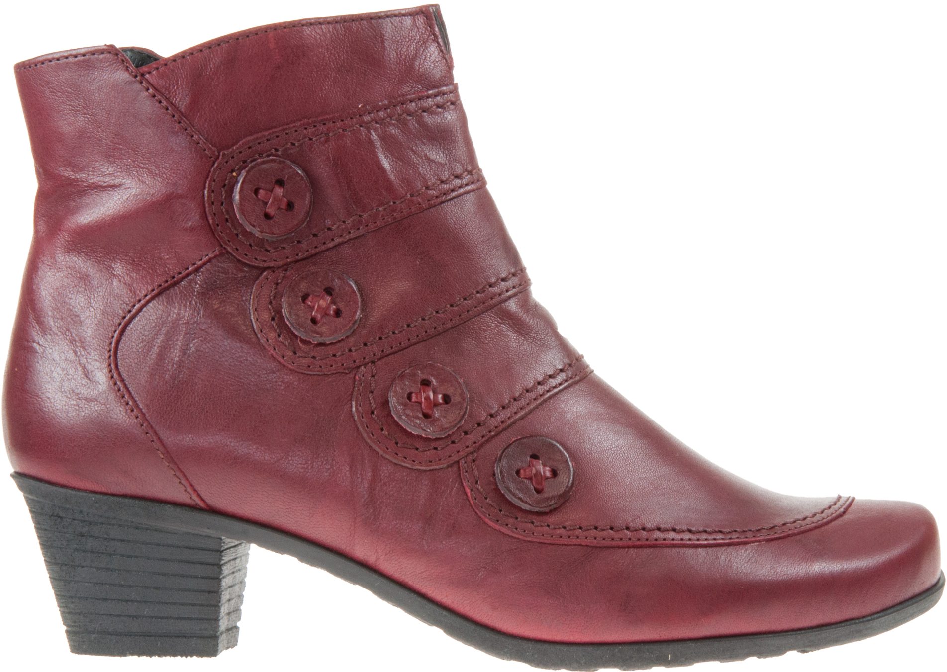 Gabor Georgie Dark Red 54.691.55 - Ankle Boots - Humphries Shoes