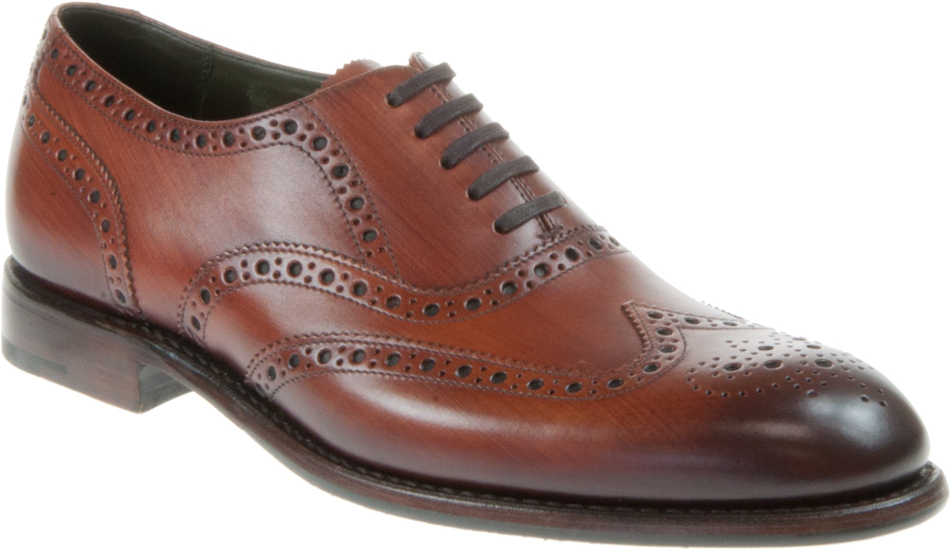 Loake Hepworth Brick Painted Chestnut - Formal Shoes - Humphries Shoes