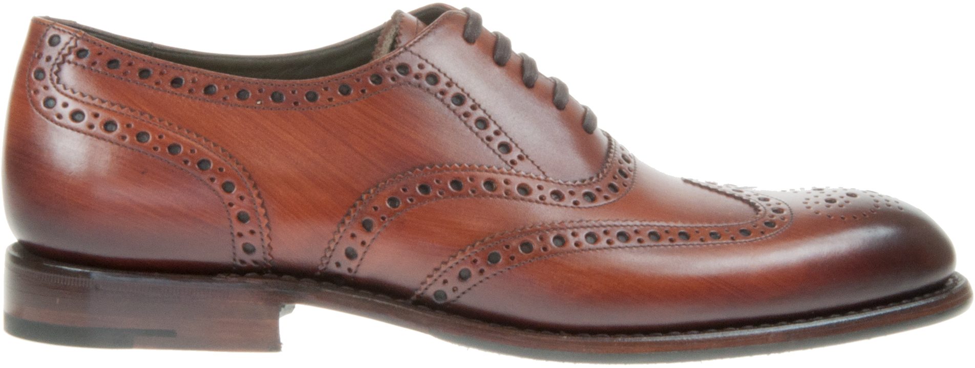Loake Hepworth Brick Painted Chestnut - Formal Shoes - Humphries Shoes