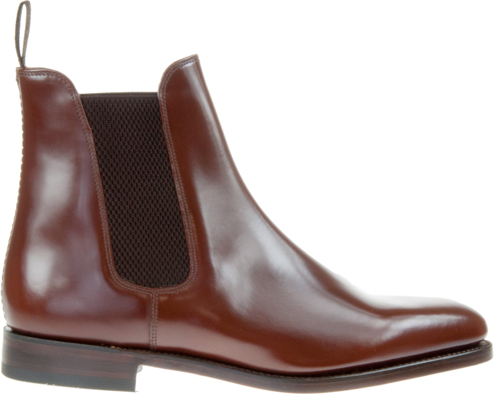 Loake 290 Brown Polished Leather 290T - Formal Boots - Humphries Shoes