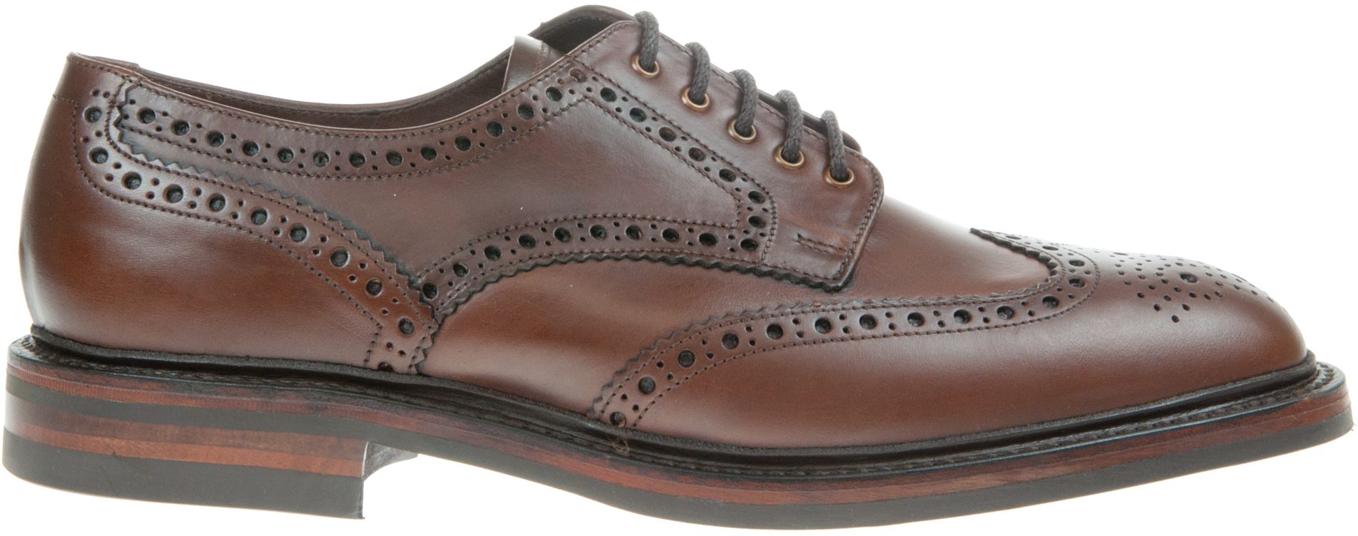 Loake Chester Dark Brown Chromexcel Leather - Formal Shoes - Humphries ...