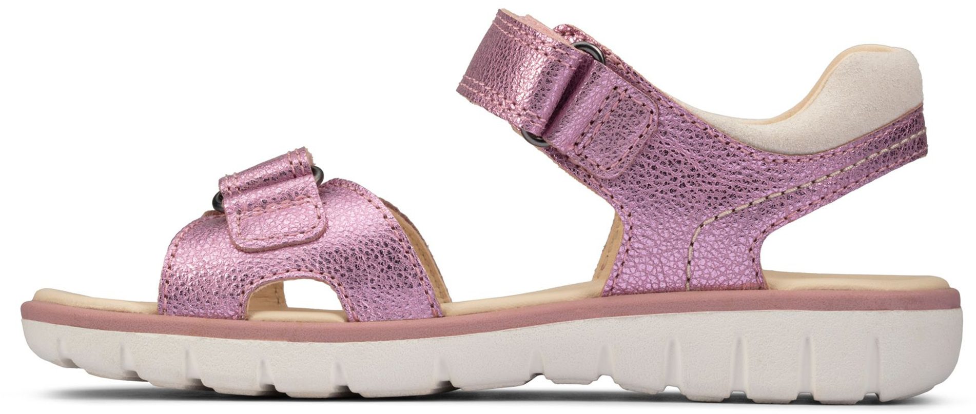 Clarks Roam Surf Youth Light Pink Leather 26158062 - Girls Sandals ...