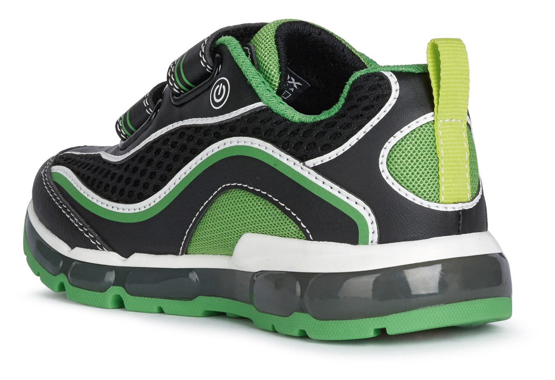 Geox JR Android Black / Green J0244C 014BU C0016 - Boys Trainers ...