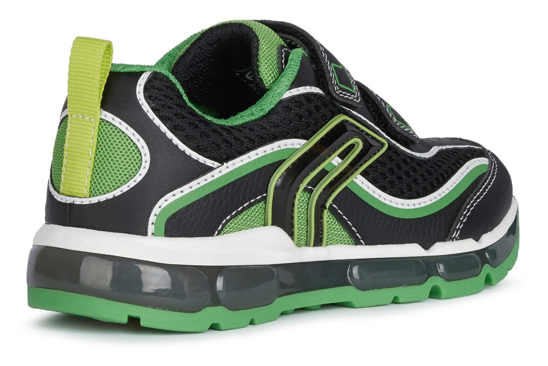 Geox JR Android Black / Green J0244C 014BU C0016 - Boys Trainers ...