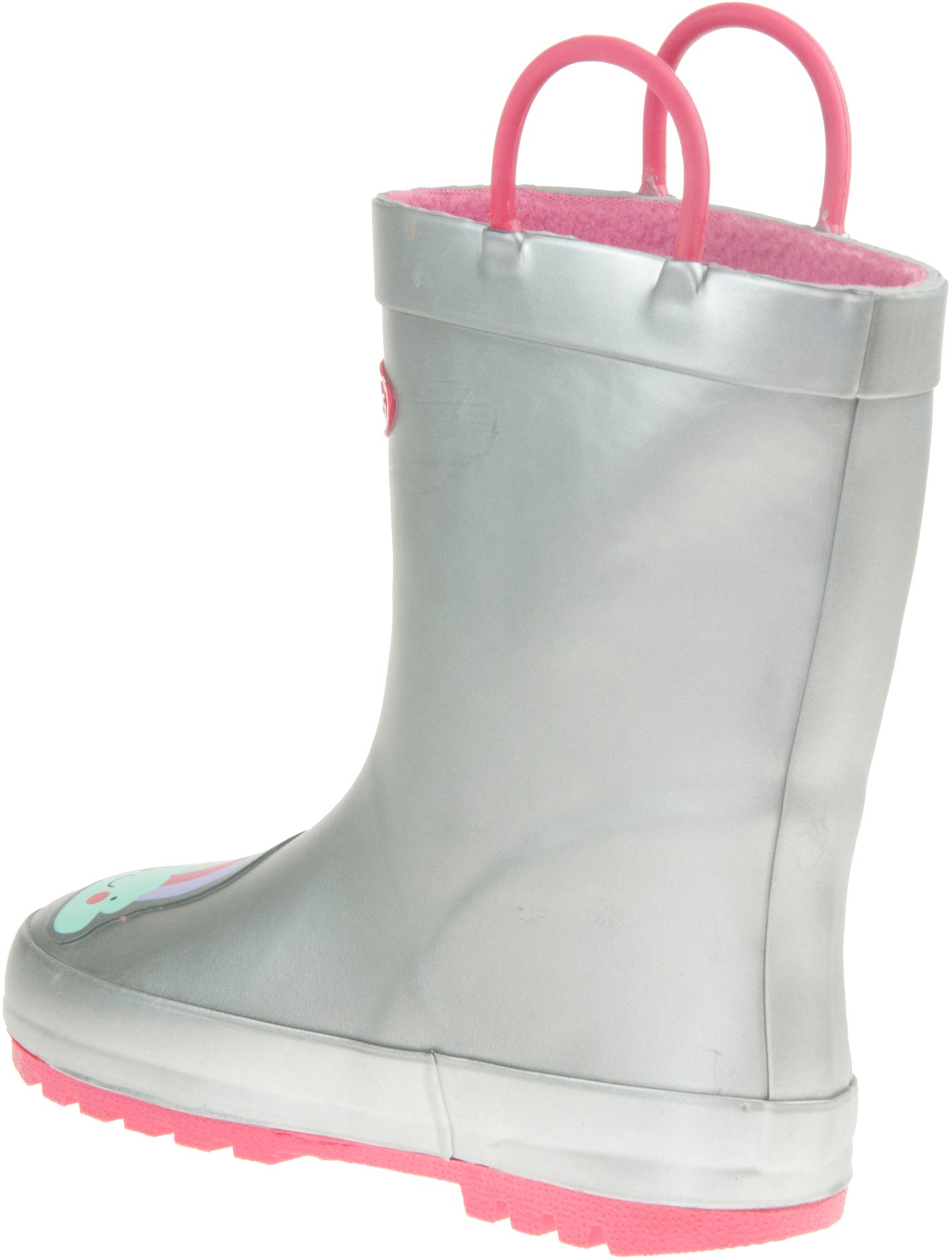 Chipmunks Fantasia Silver - Girls Wellies - Humphries Shoes