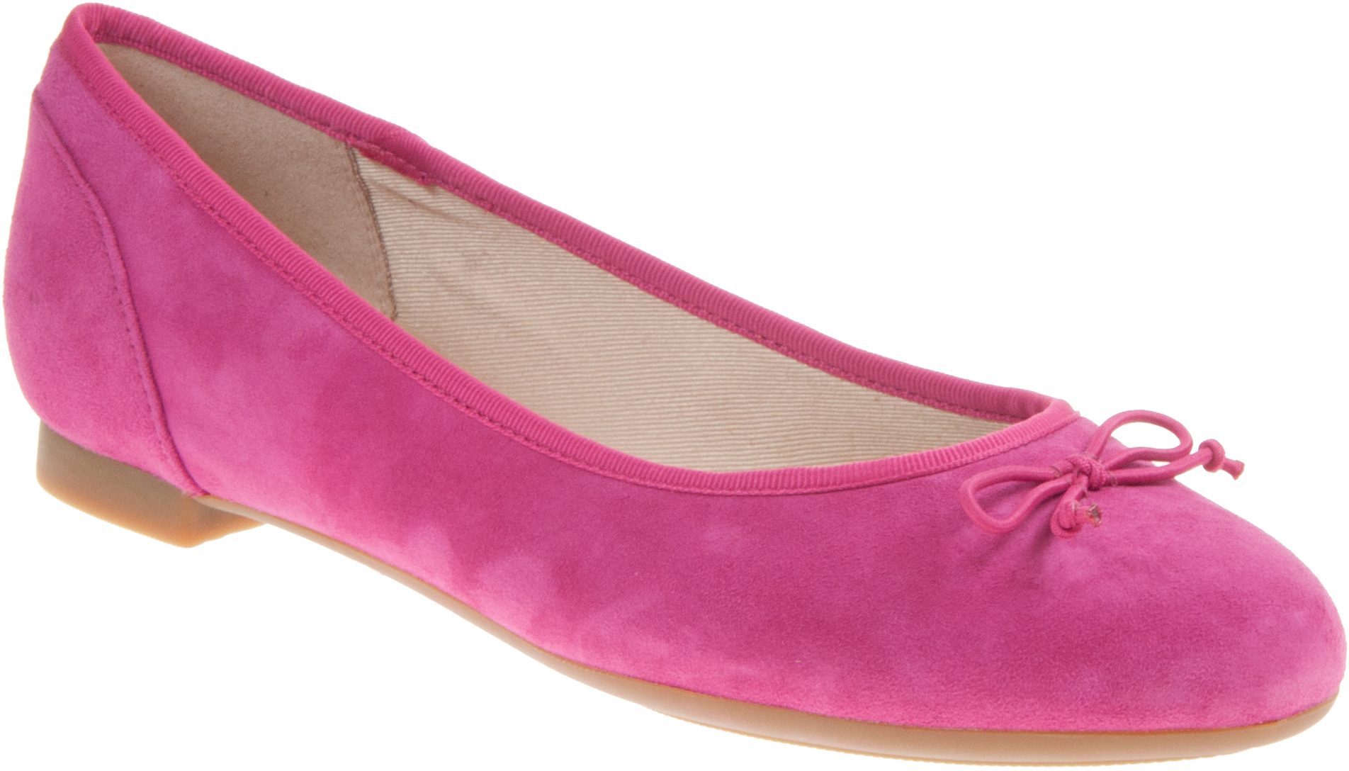 Clarks Couture Bloom Hot Pink Suede 26160804 - Everyday Shoes ...