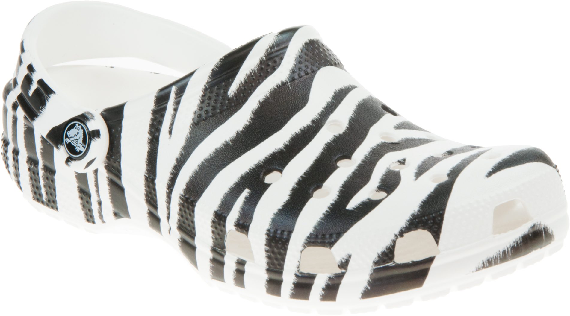 Crocs Classic Clog White / Zebra Print 206676-1DE - Full Sandals ...