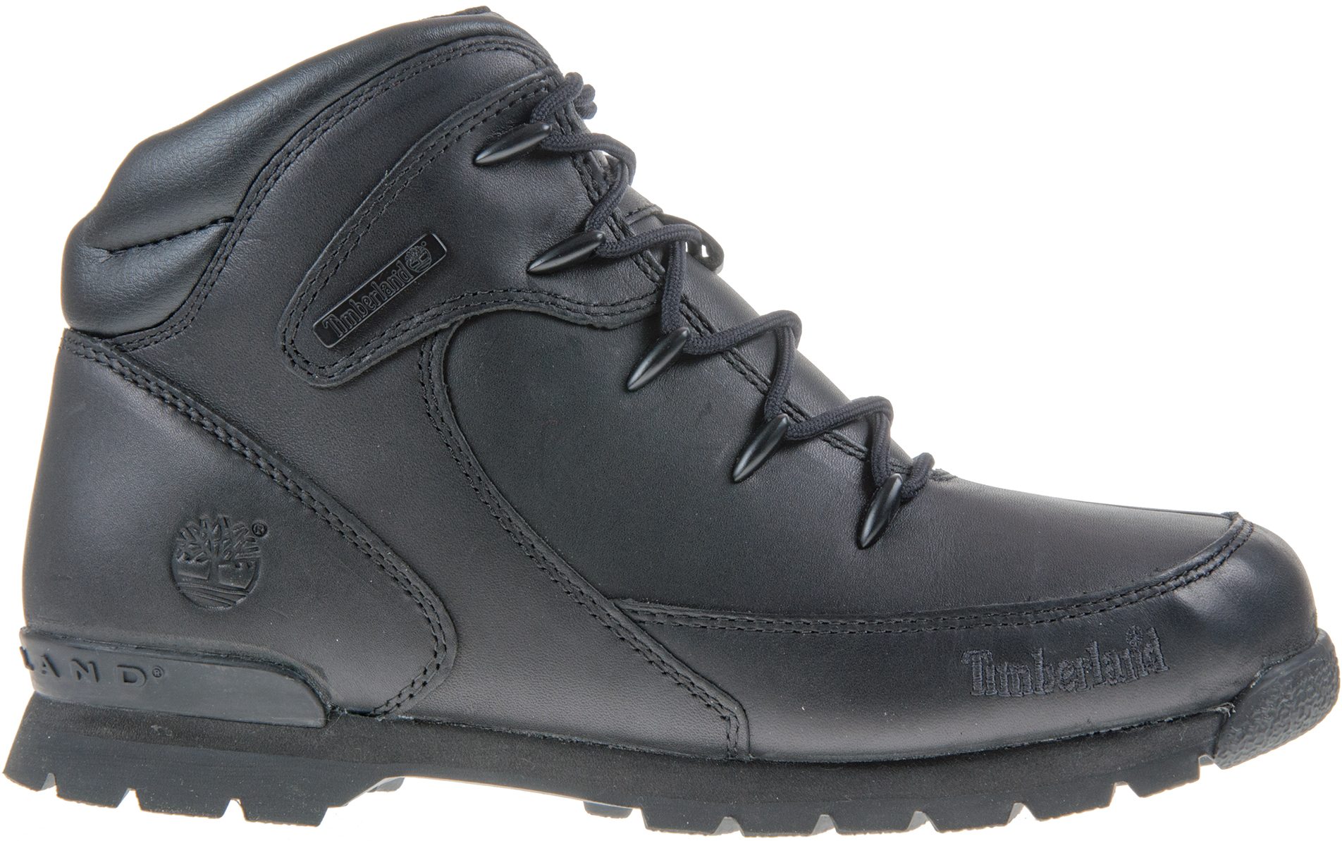 Timberland Euro Sprint Junior Black Full Grain 6499R - Boys Boots ...