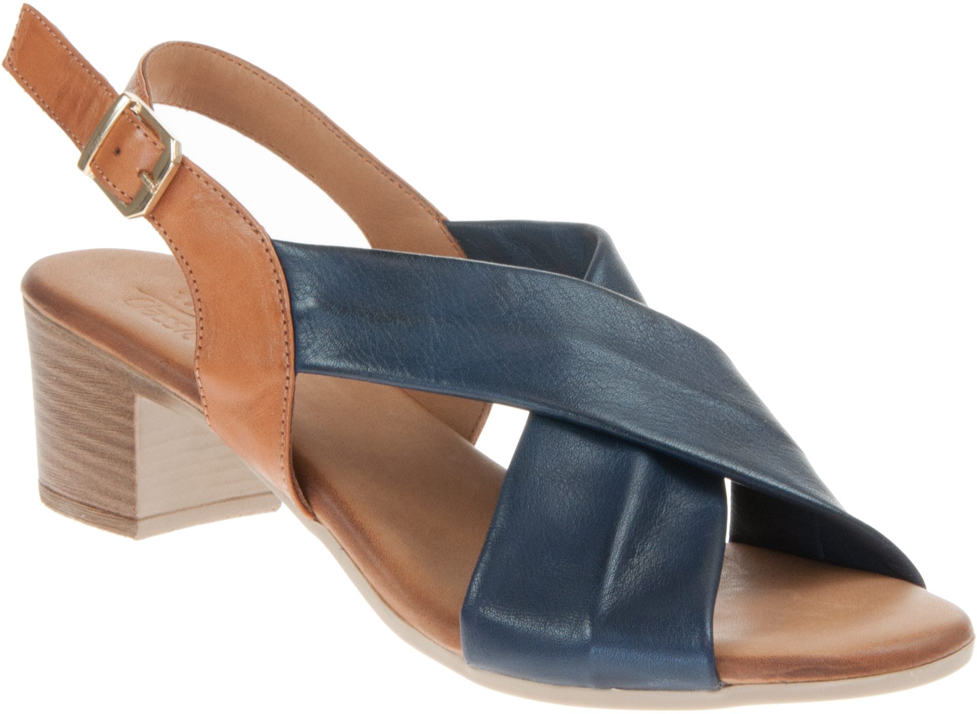 Riva Tule Navy - Evening Sandals - Humphries Shoes