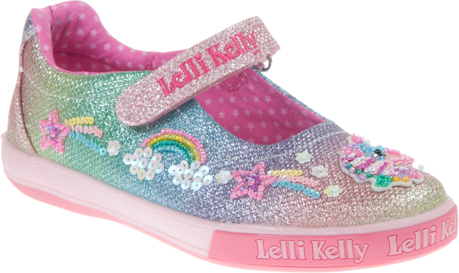 Lelli Kelly Treasure Dolly Multi Glitter LK7076 - Girls Shoes ...