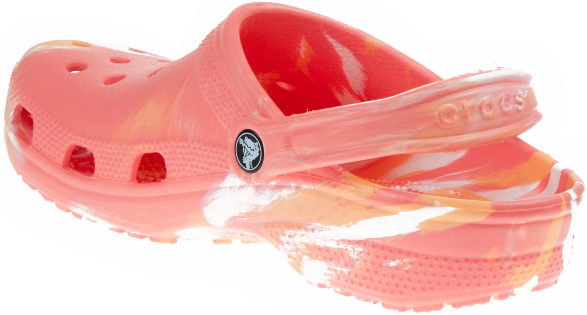 Crocs Classic Clog Fresco / Multi Marbled 206867-6SN - Full Sandals ...