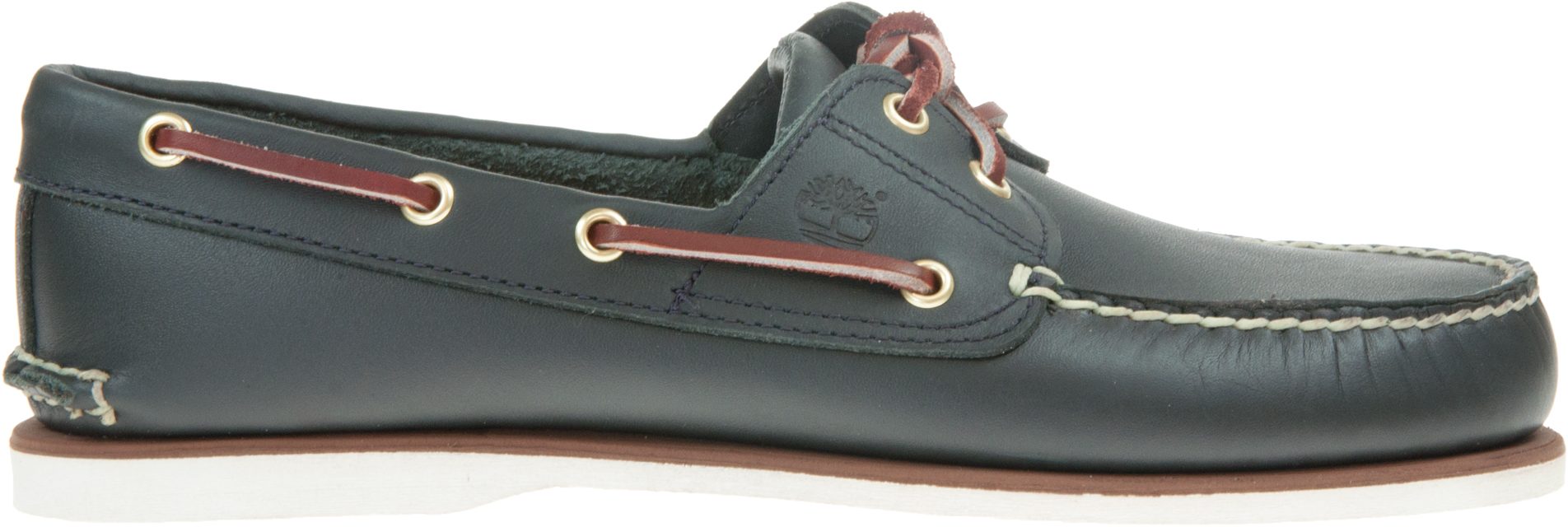 Timberland Classic 2-Eye Boat Medium Blue Full Grain 74036 484 - Casual ...