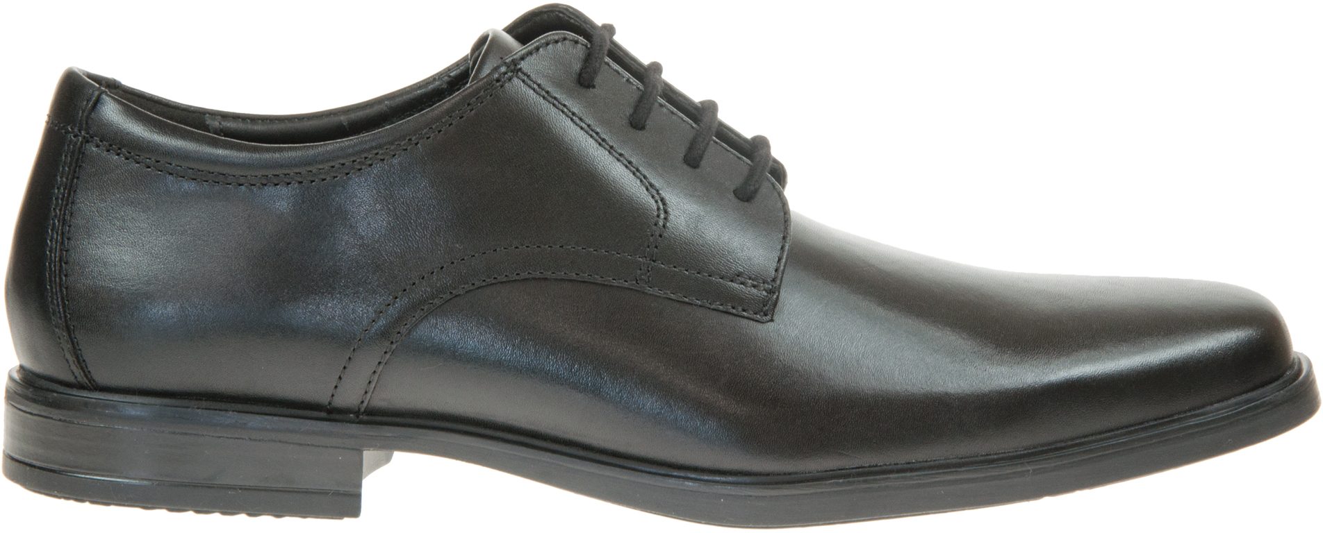 Clarks Howard Walk Black Leather 26161285 - Formal Shoes - Humphries Shoes