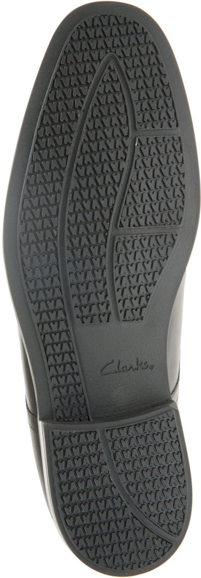 Clarks Howard Walk Black Leather 26161285 - Formal Shoes - Humphries Shoes