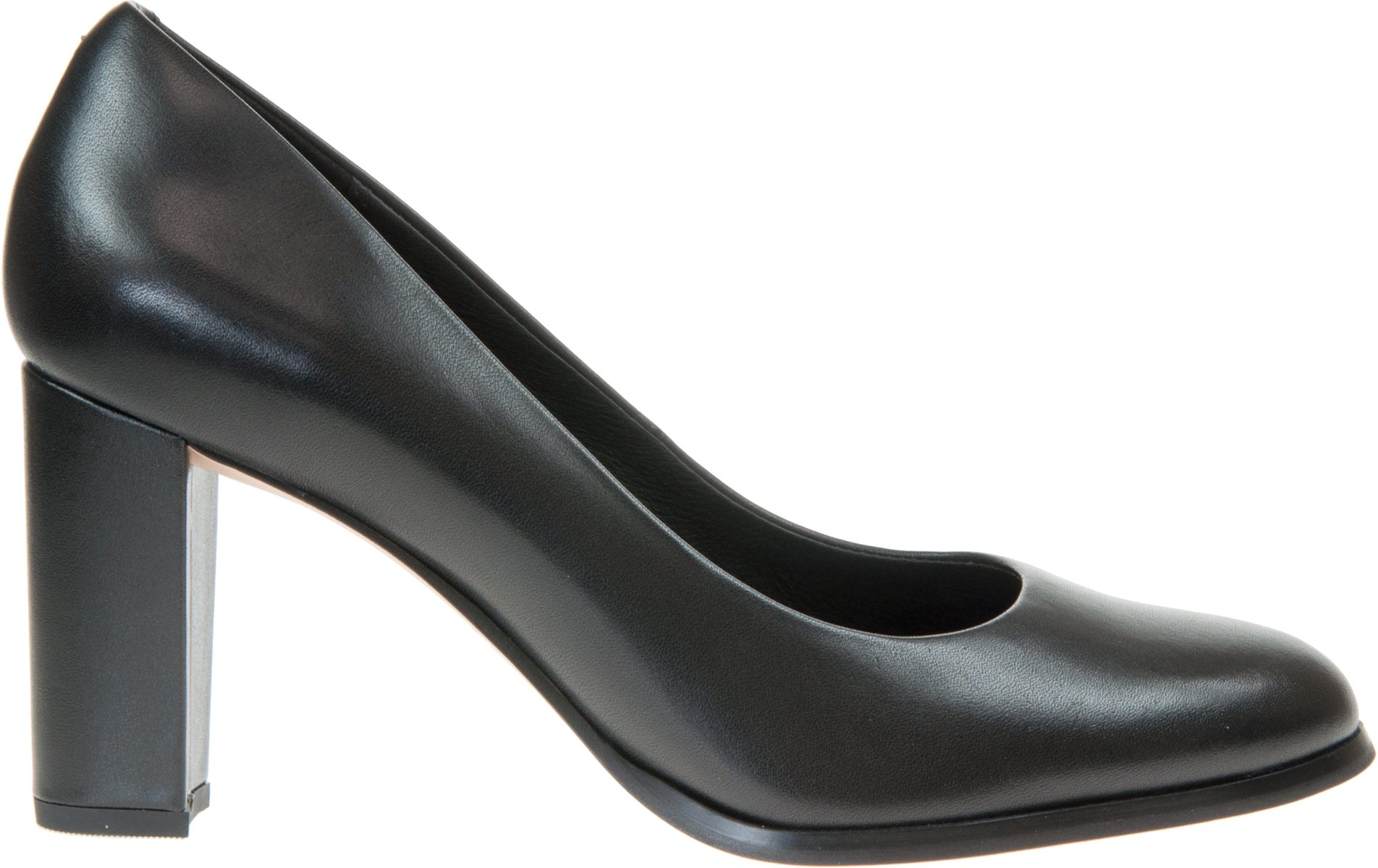 Clarks Kaylin Cara 2 Black Leather 26154701 - Court Shoes - Humphries Shoes