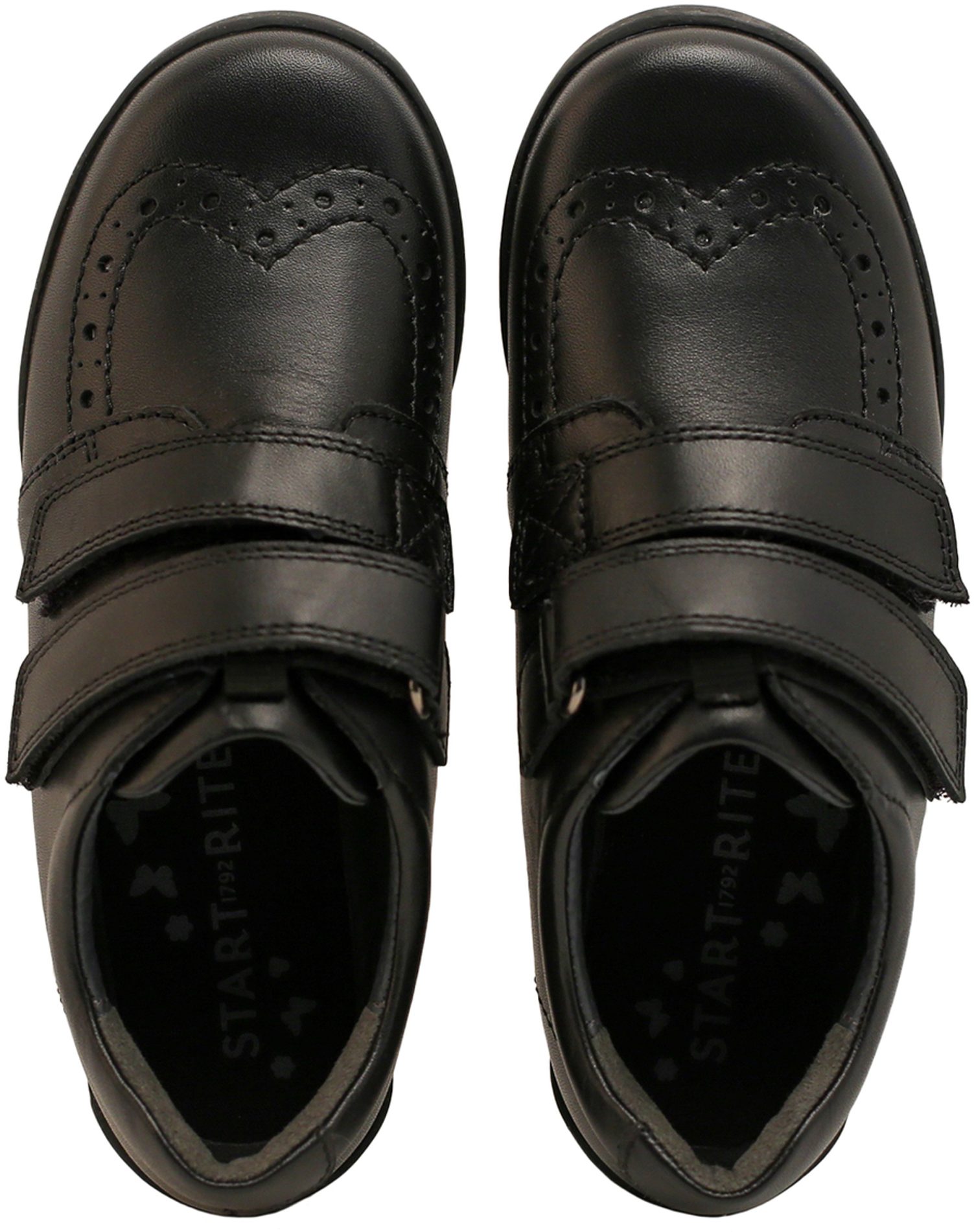 Start-Rite Flair Black Leather 2812_7 - Girls School Shoes - Humphries ...