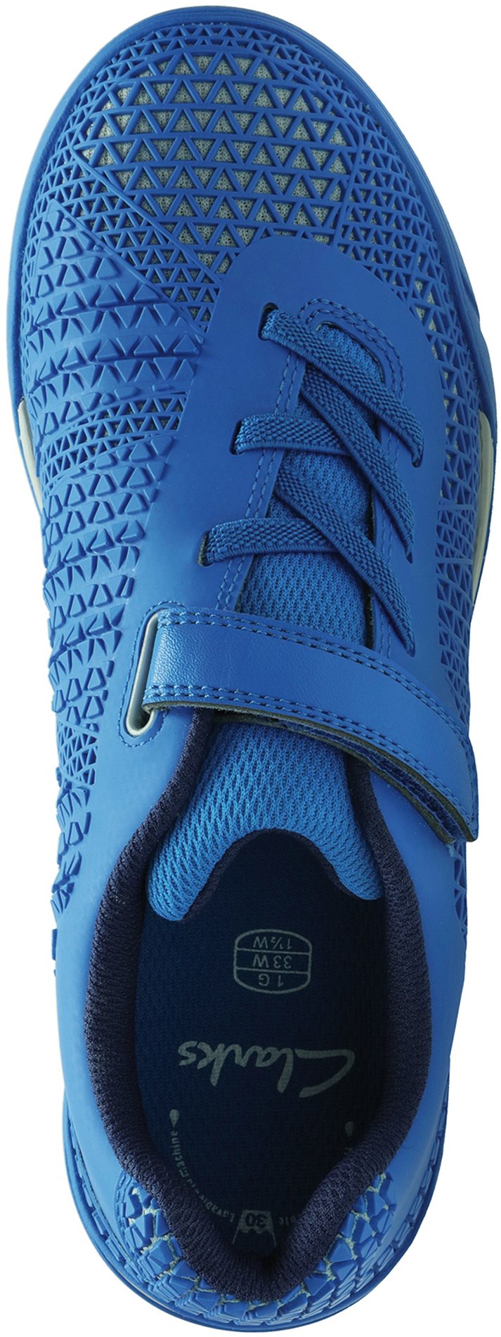 Clarks Award Blaze Junior Blue 26126956 - Boys Trainers - Humphries Shoes