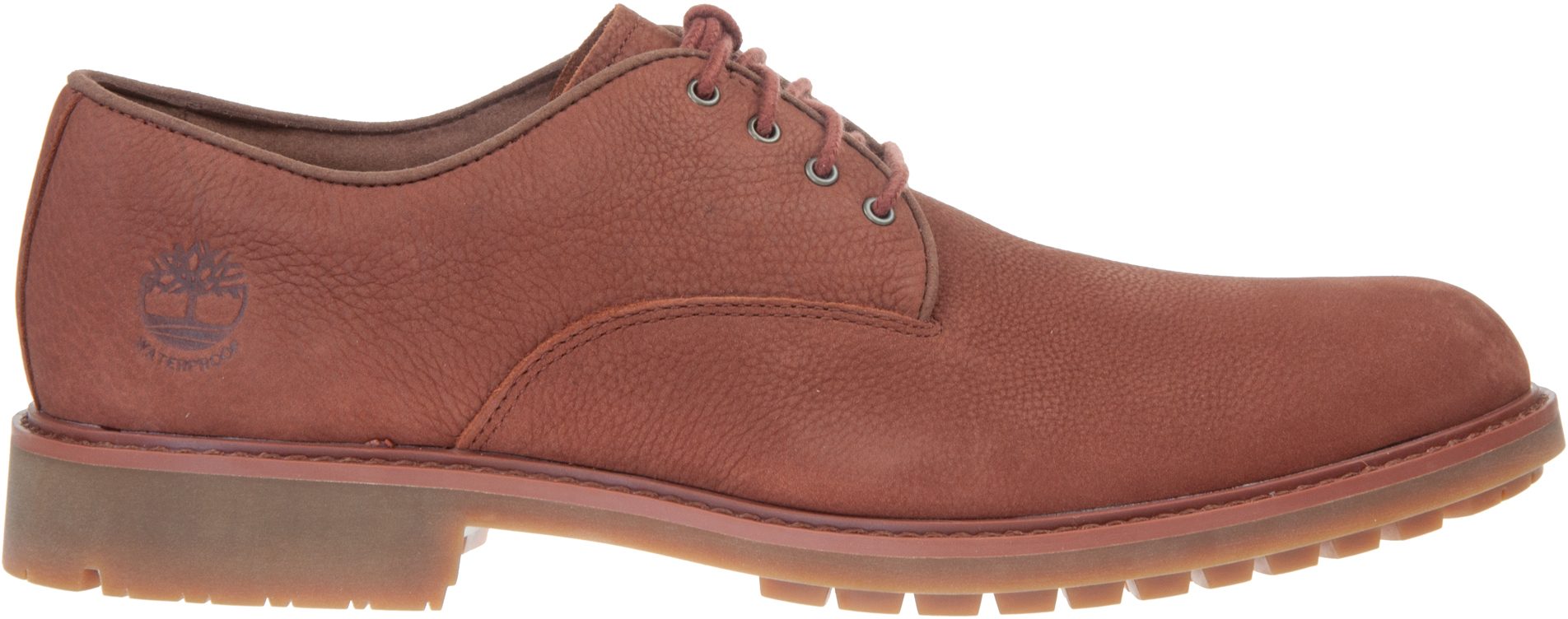 Timberland Stormbuck Plain Toe Oxford Waterproof Medium Brown Nubuck ...