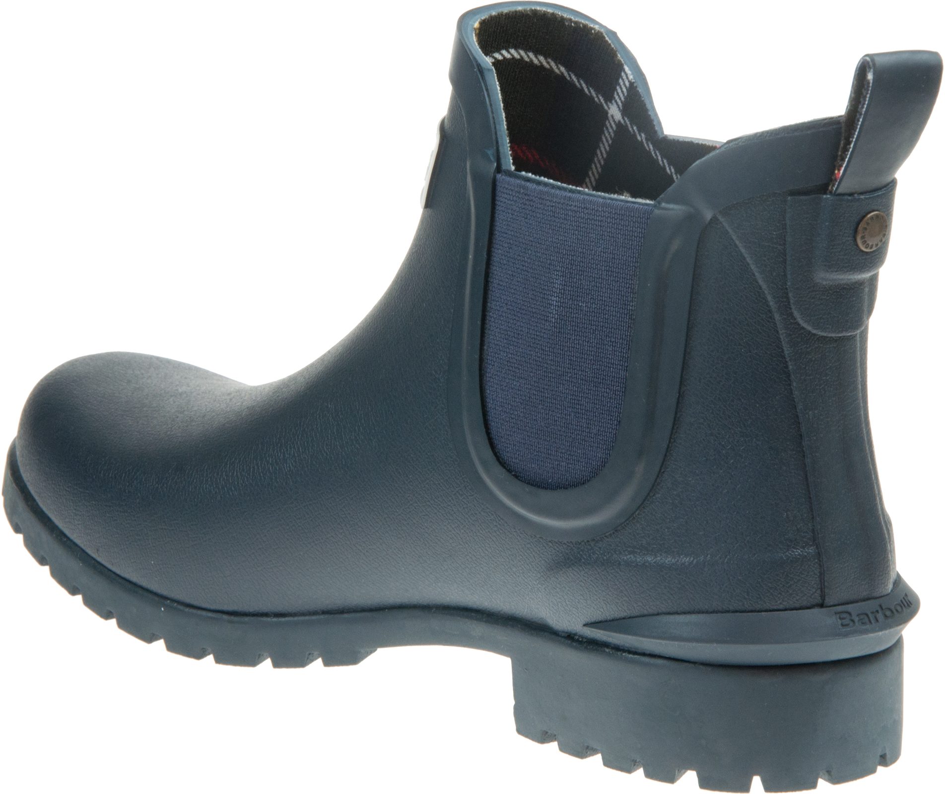 Barbour Wilton Navy LRF0066NY11 - Womens Wellies - Humphries Shoes