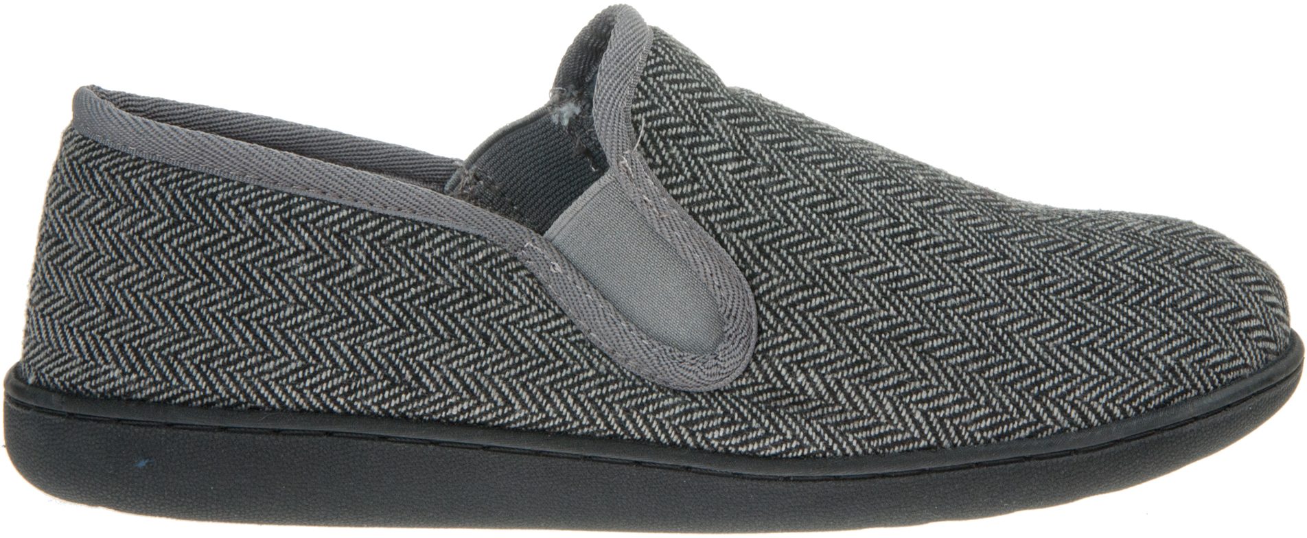 Clarks King Ease Dark Grey Interest 26164348 - Full Slippers ...