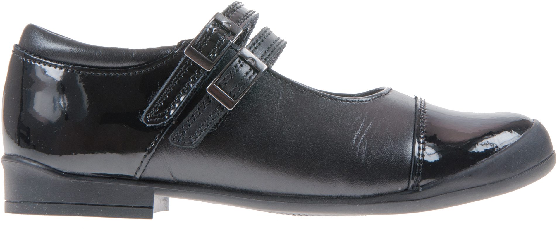 Start-Rite Hermione Black Leather / Patent 3141_7 - Girls School Shoes ...