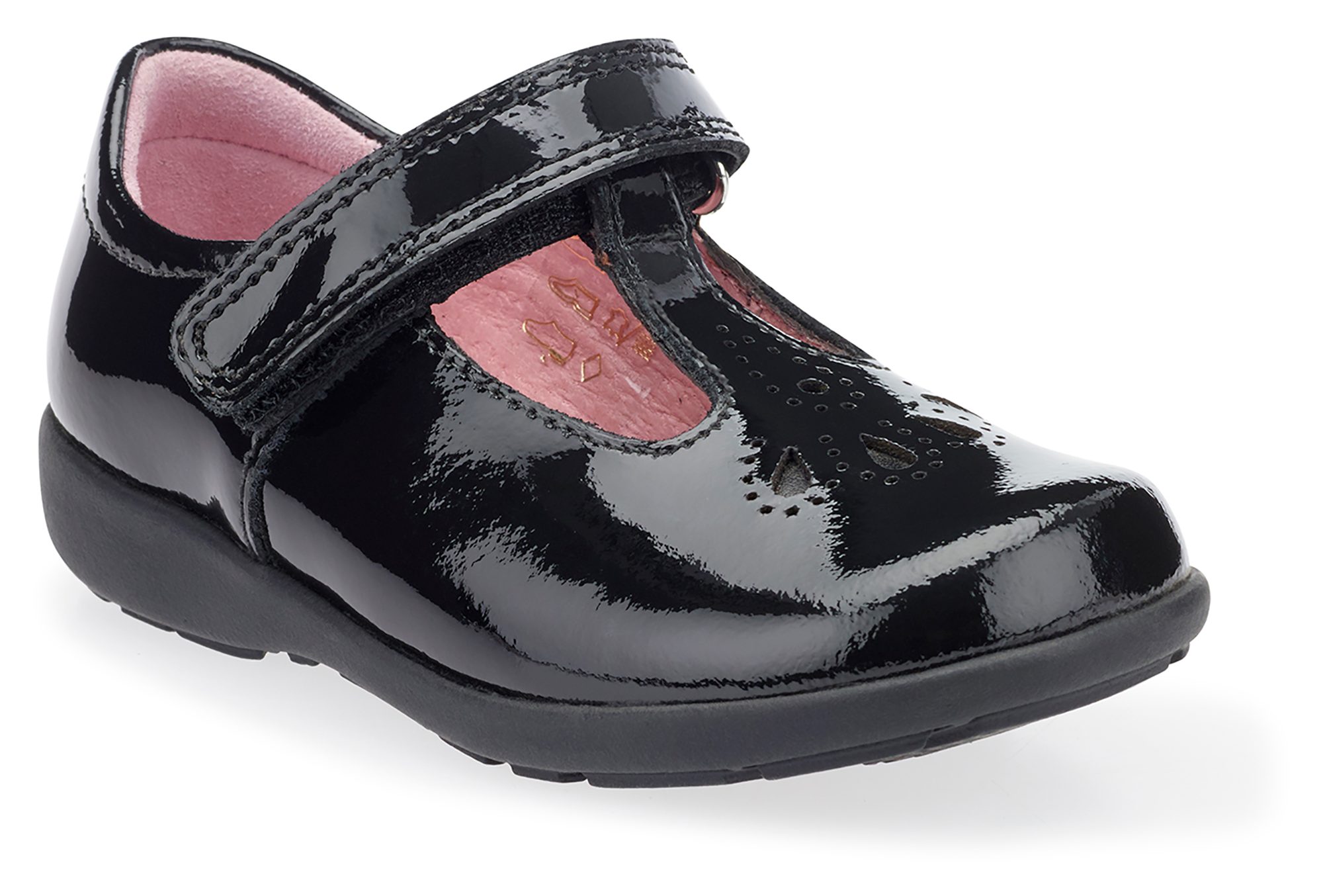 Start-Rite Daisy May Black Patent 1678_3 - Girls Shoes - Humphries Shoes