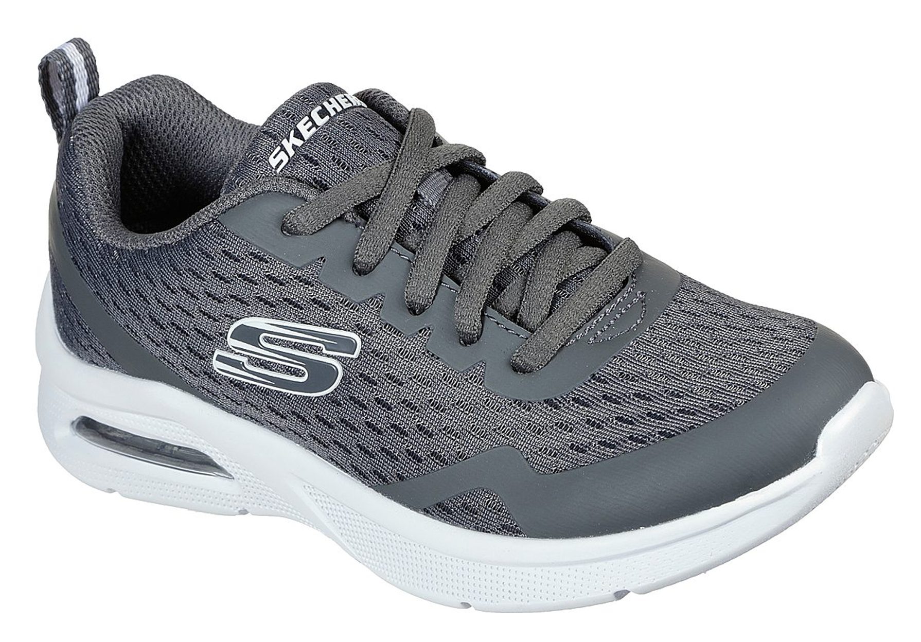 Skechers Microspec Max Charcoal 403774L CHAR - Boys Trainers ...