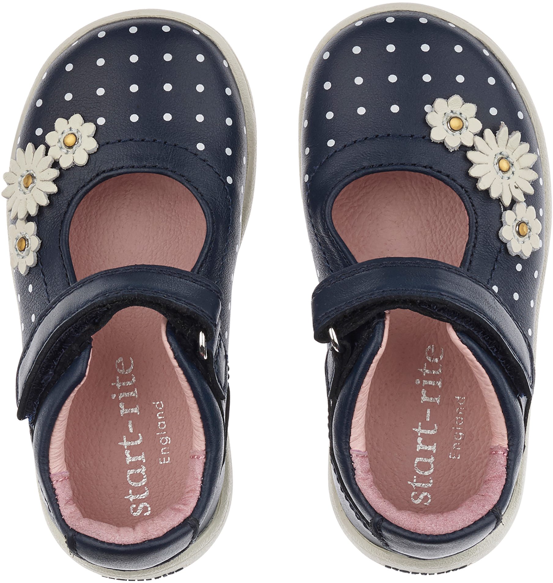 Start-Rite Super Soft Daisy Navy Leather 0396_9 - First Walkers ...