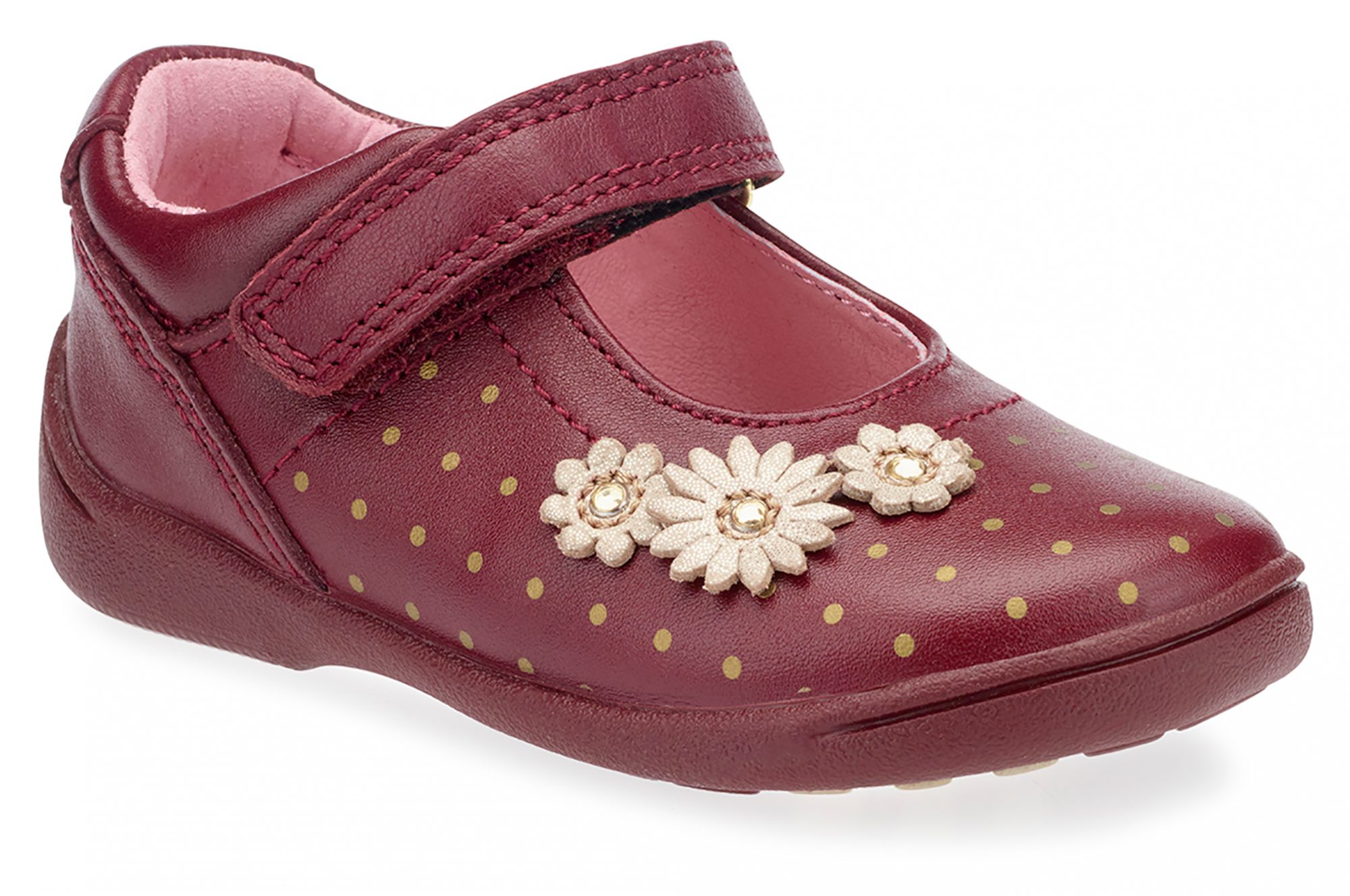 Start-Rite Super Soft Daisy Wine Leather 0396_7 - First Walkers ...