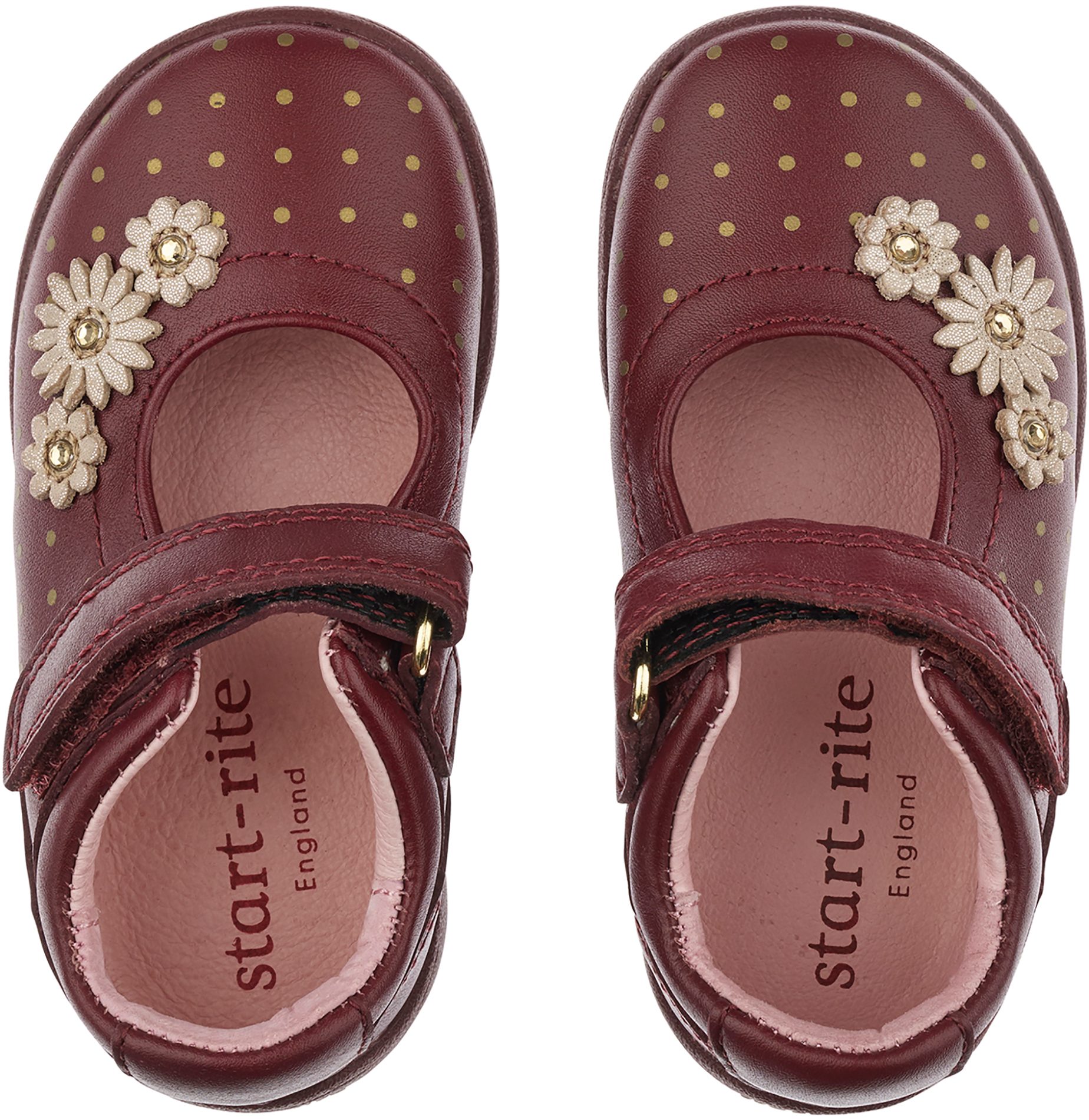 Start-Rite Super Soft Daisy Wine Leather 0396_7 - First Walkers ...
