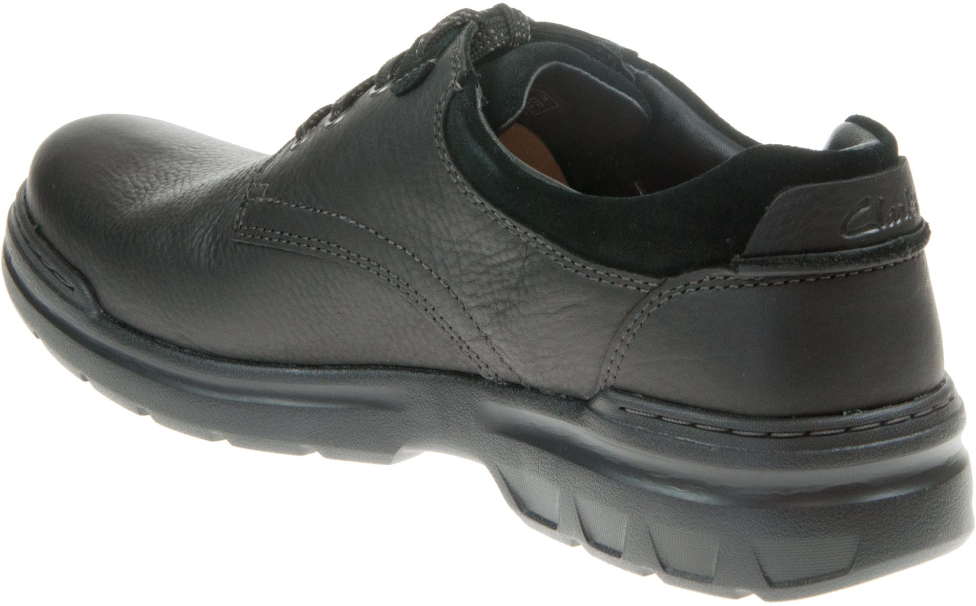 Clarks Rockie 2 Lo Gore-Tex Black Leather 26163237 - Casual Shoes ...