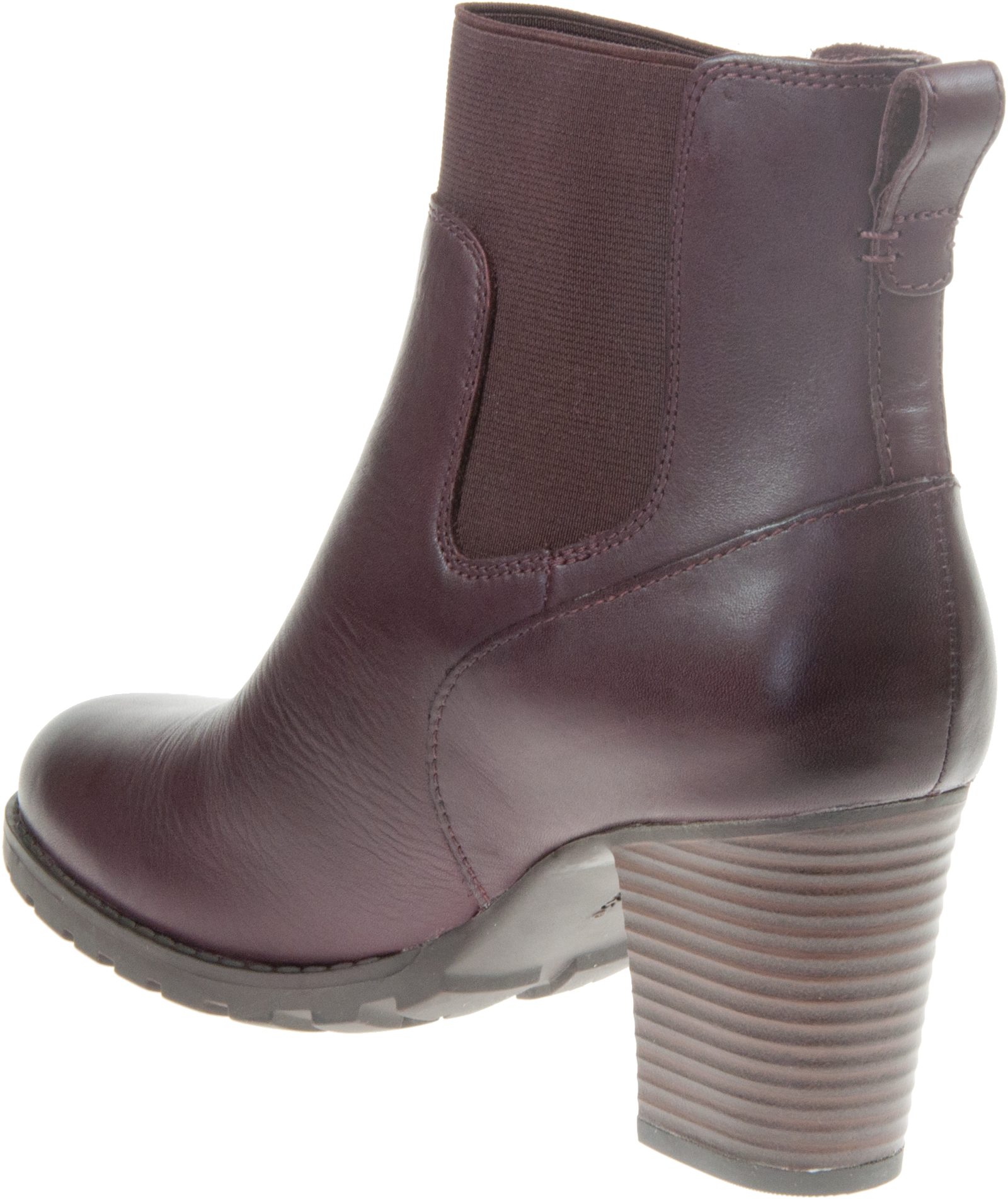 Clarks Verona Ease Burgundy Leather 26162009 - Ankle Boots - Humphries ...