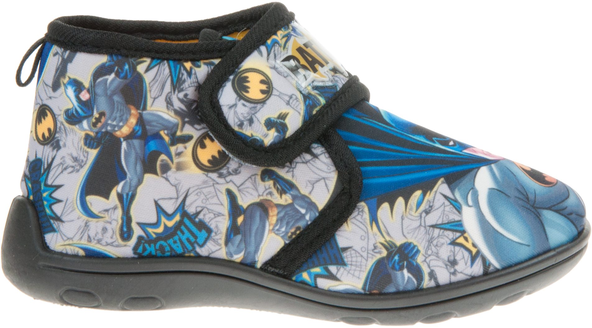 Lunar Batman II Black KCD019 BK - Boys Slippers - Humphries Shoes