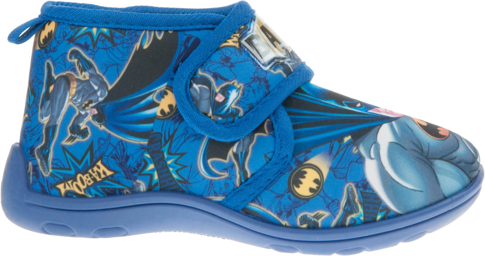 Lunar Batman II Blue KCD019 BL - Boys Slippers - Humphries Shoes