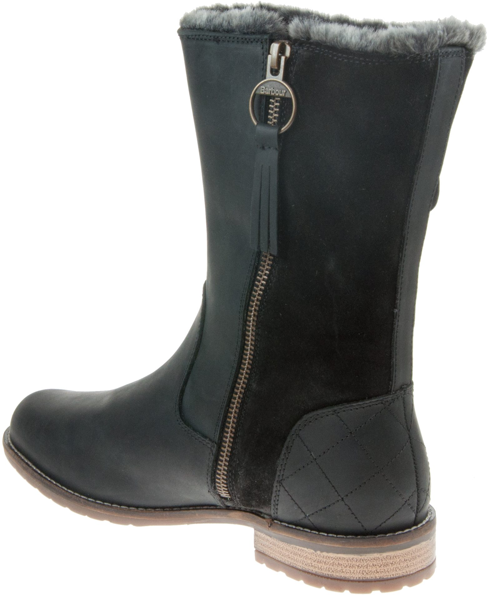 Barbour Clare Black LFO0430BK71 - Calf Boots - Humphries Shoes