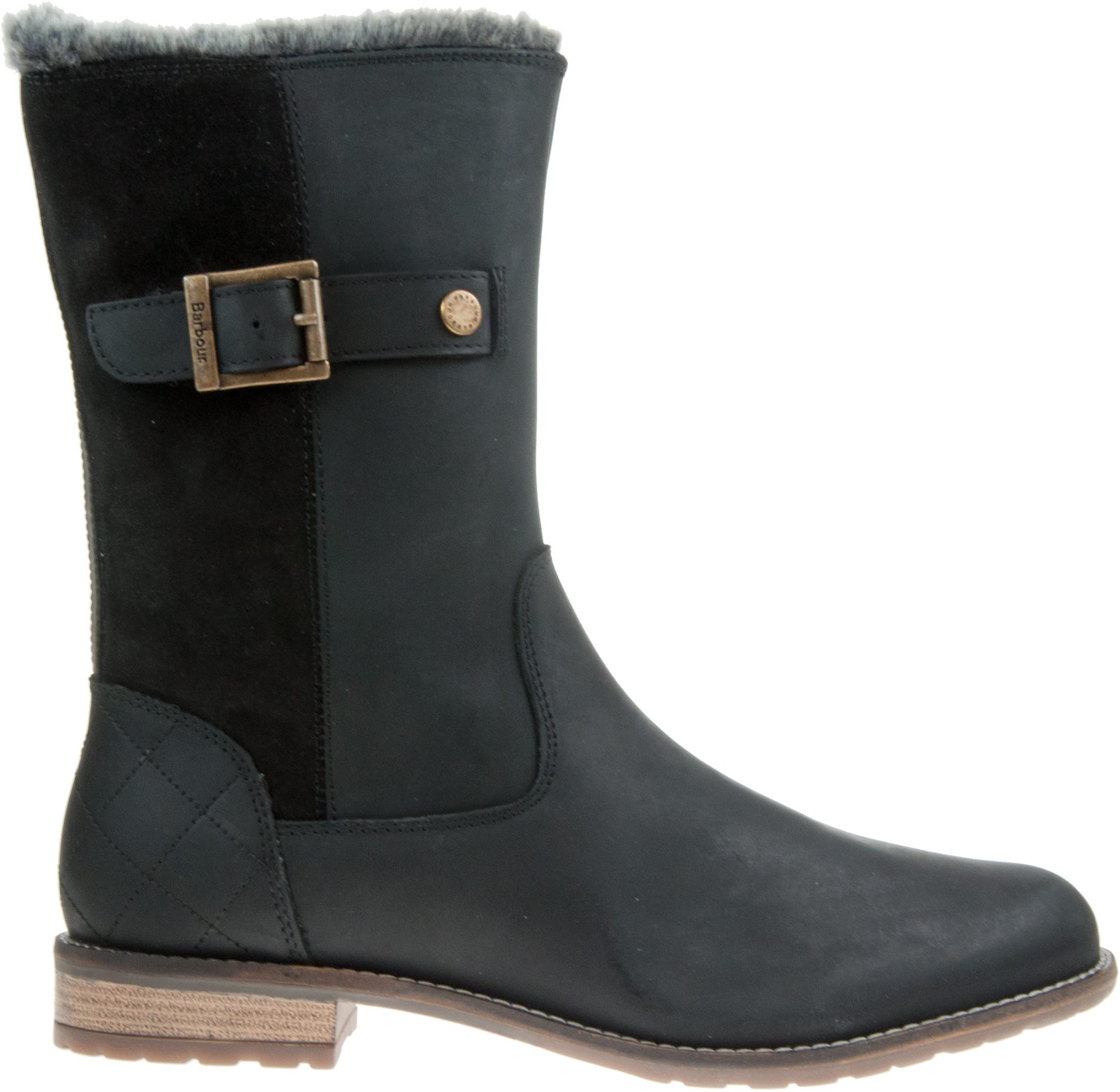 Barbour Clare Black LFO0430BK71 - Calf Boots - Humphries Shoes