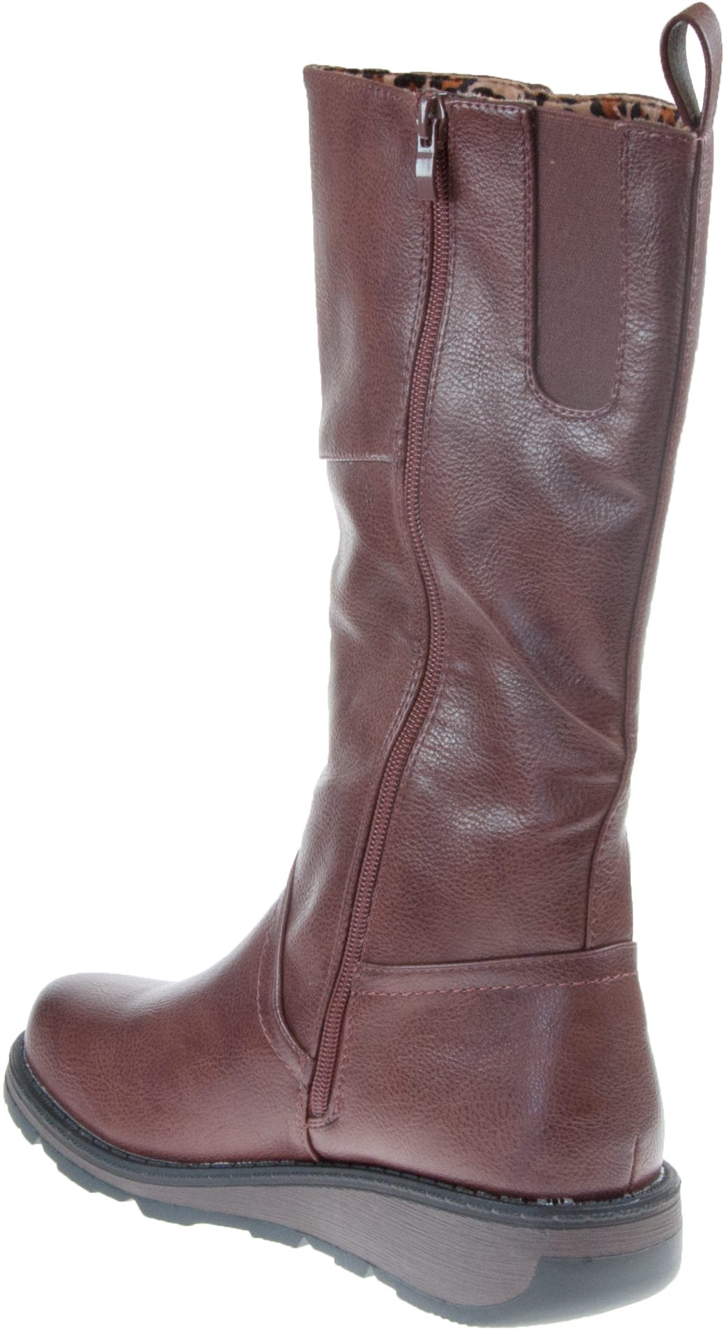 Heavenly Feet Robyn 3 Chocolate - Knee High Boots - Humphries Shoes